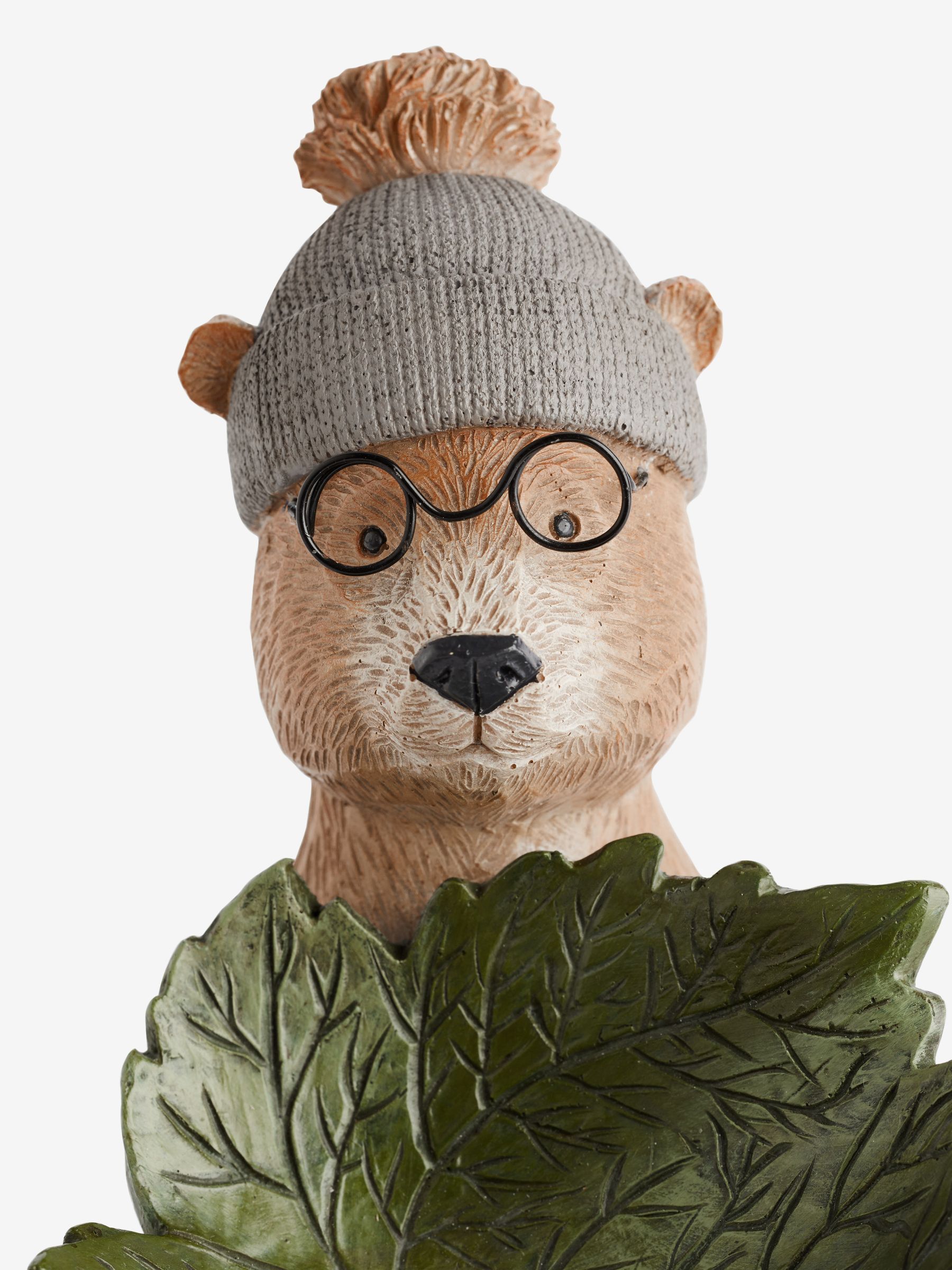 Buy Natural Bertie Bear Leaf Trinket Ornaments Dish from the Next UK ...