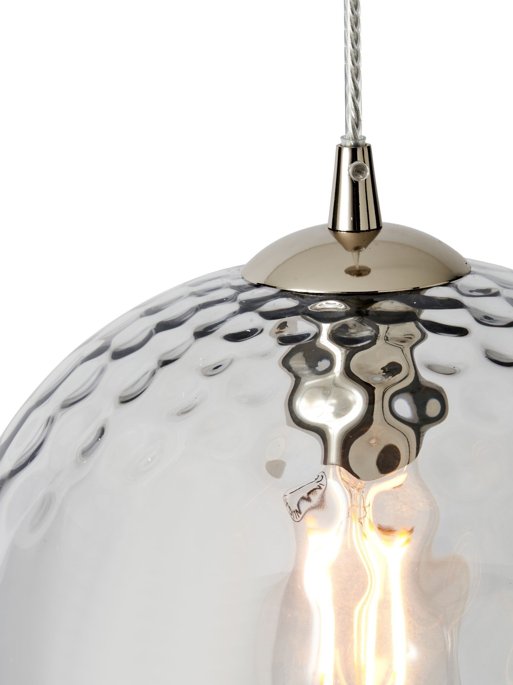 Buy Visconte by BHS Black Minori 1 Light Ceiling Light Pendant from the ...