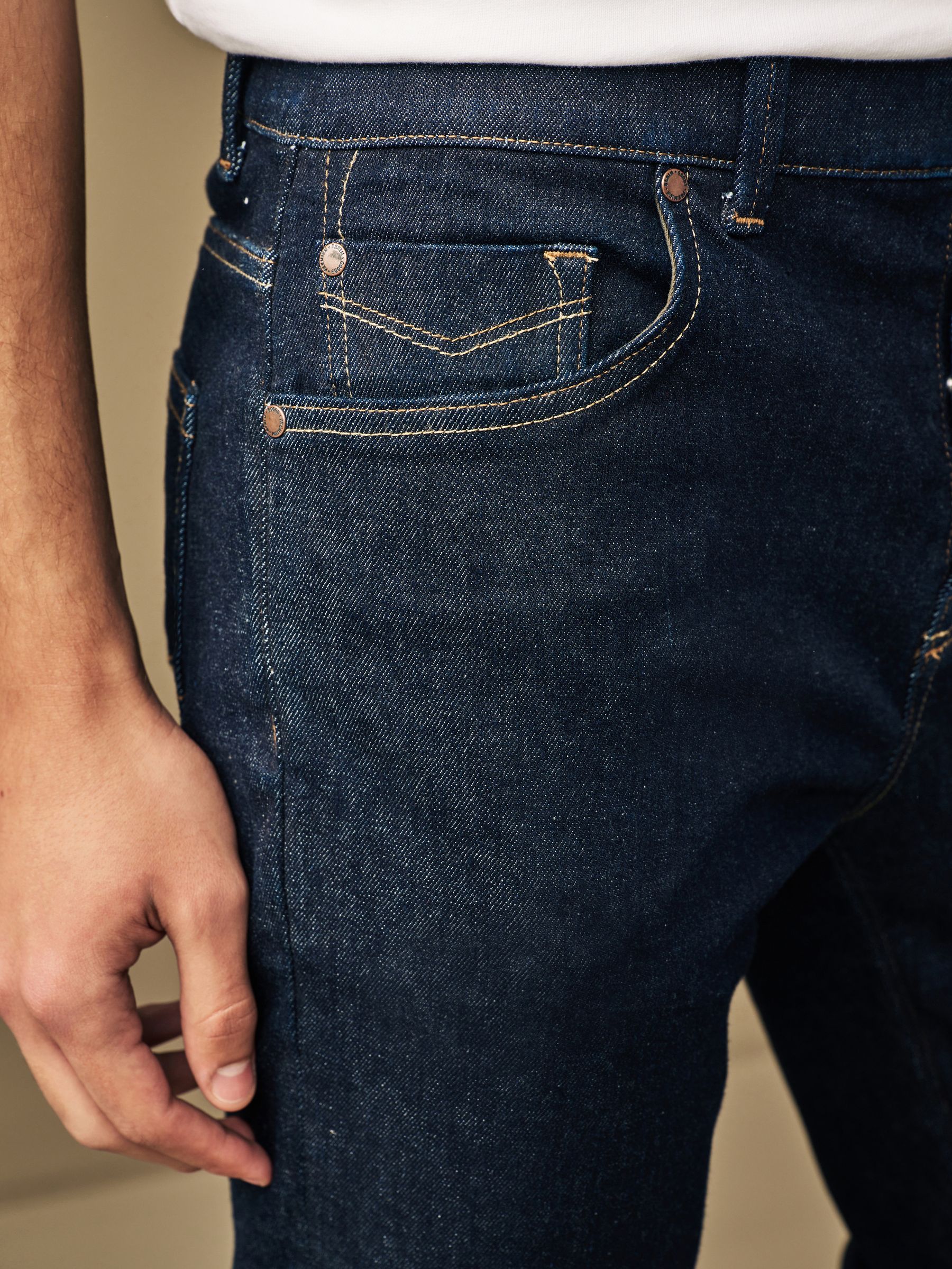 Buy Dark Blue Premium Super Stretch Jeans from the Next UK online shop