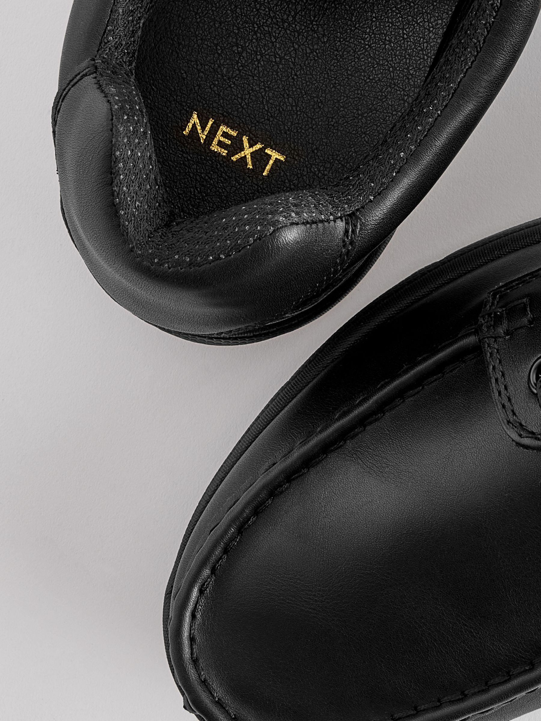 Buy Black Standard Fit Apron Lace Up Shoes from the Next UK online shop