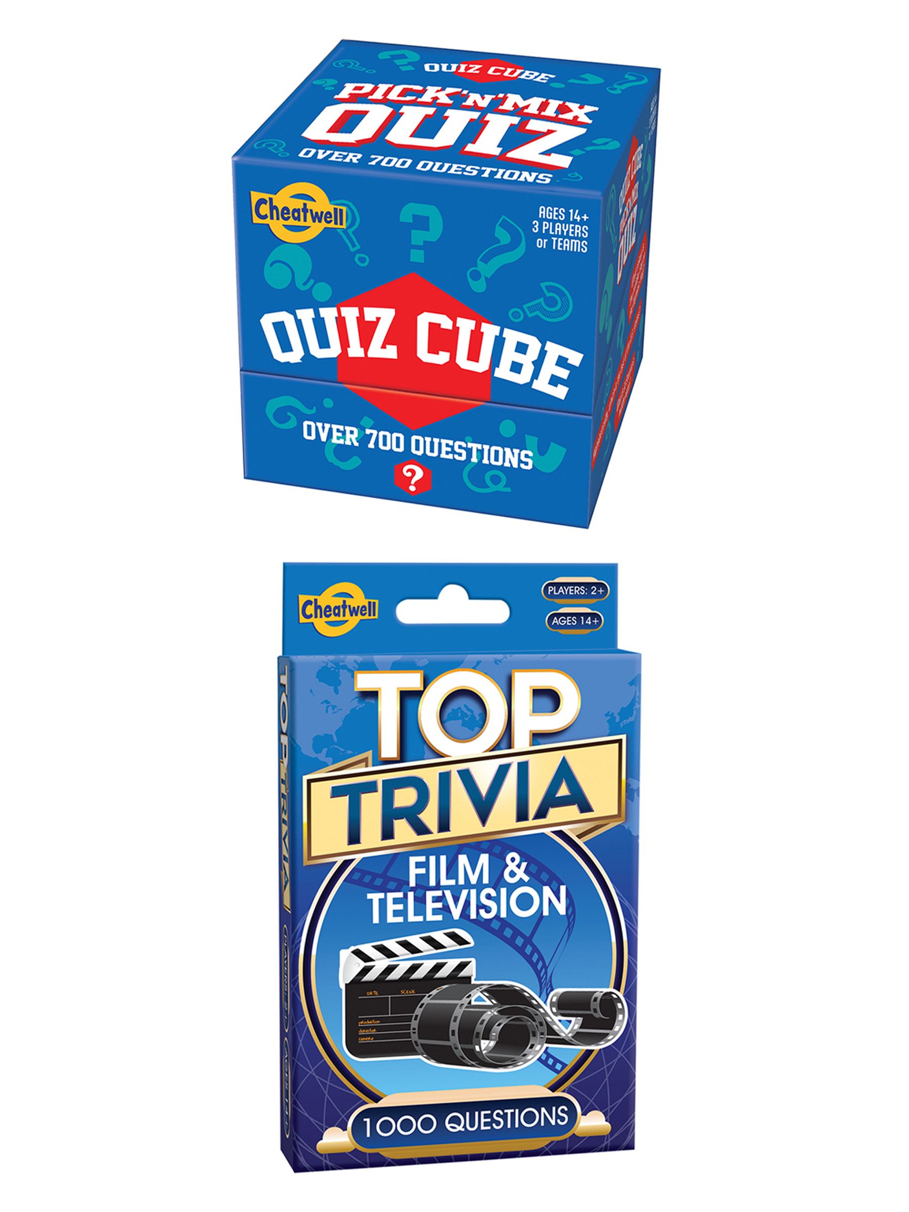 Buy Cheatwell Games Quiz Lovers Bundle Pick n Mix and TV Film Quiz ...