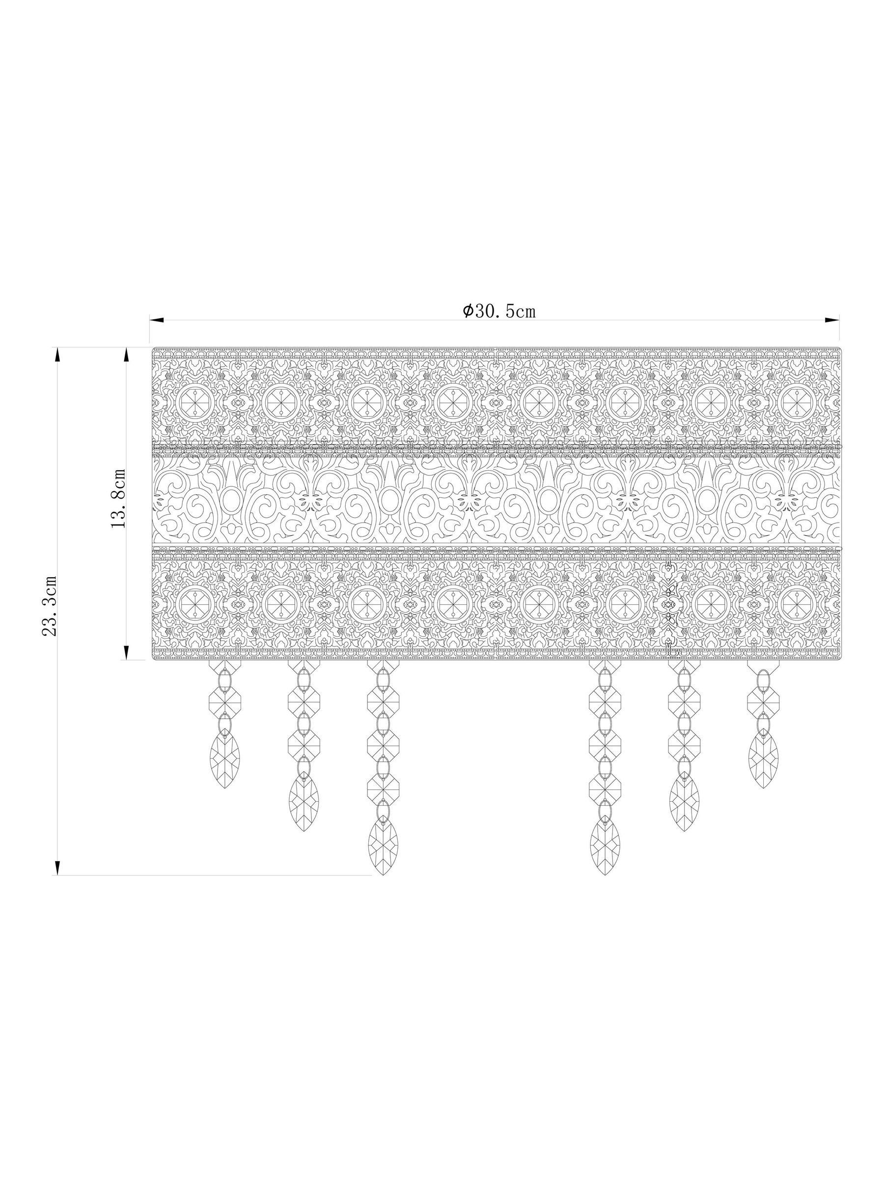 Buy Chrome Maya Easy Fit Pendant Lamp Shade from the Next UK online shop