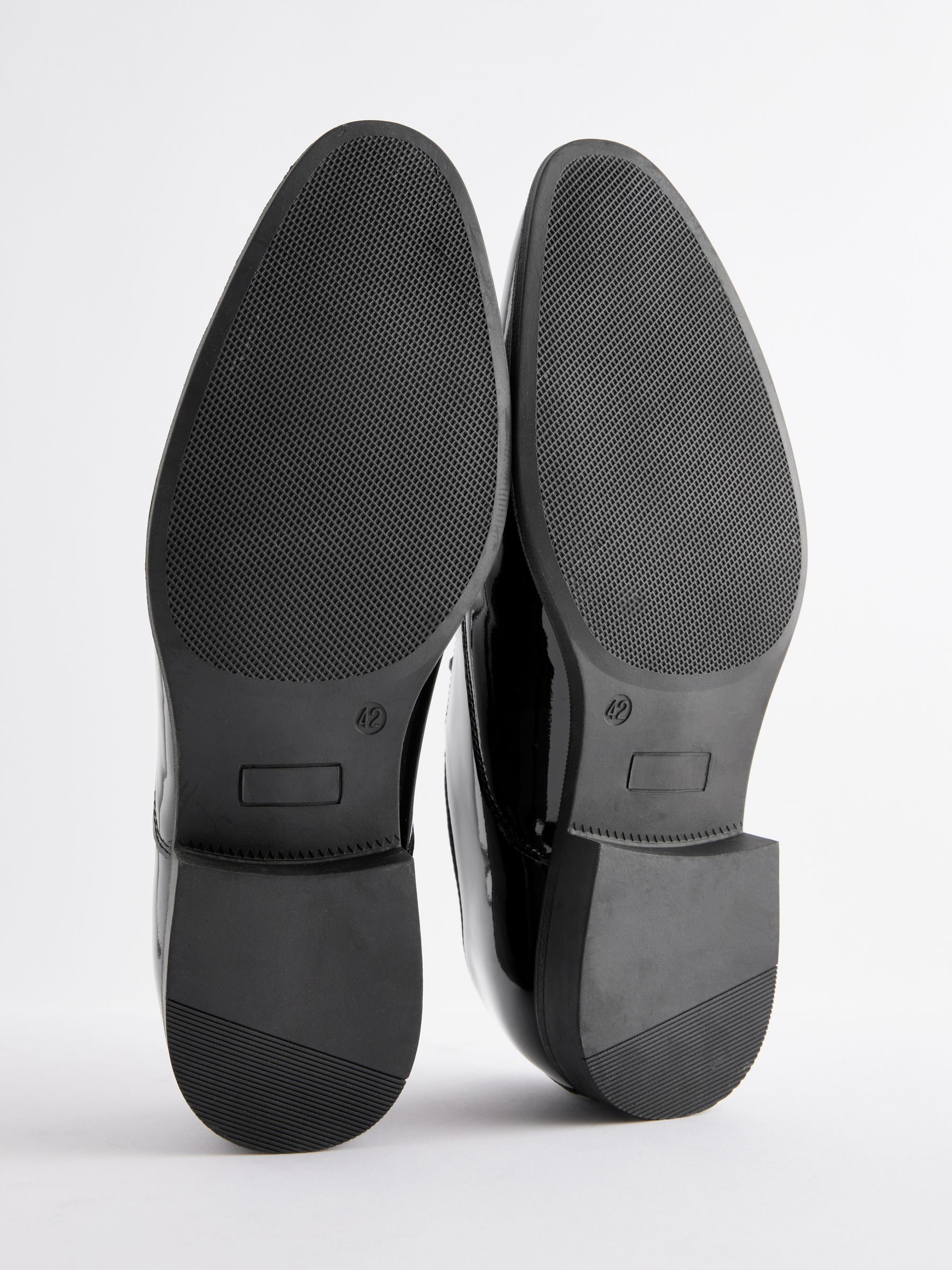 Buy Black Standard Fit Patent Oxford Toe Cap Shoes from Next Australia