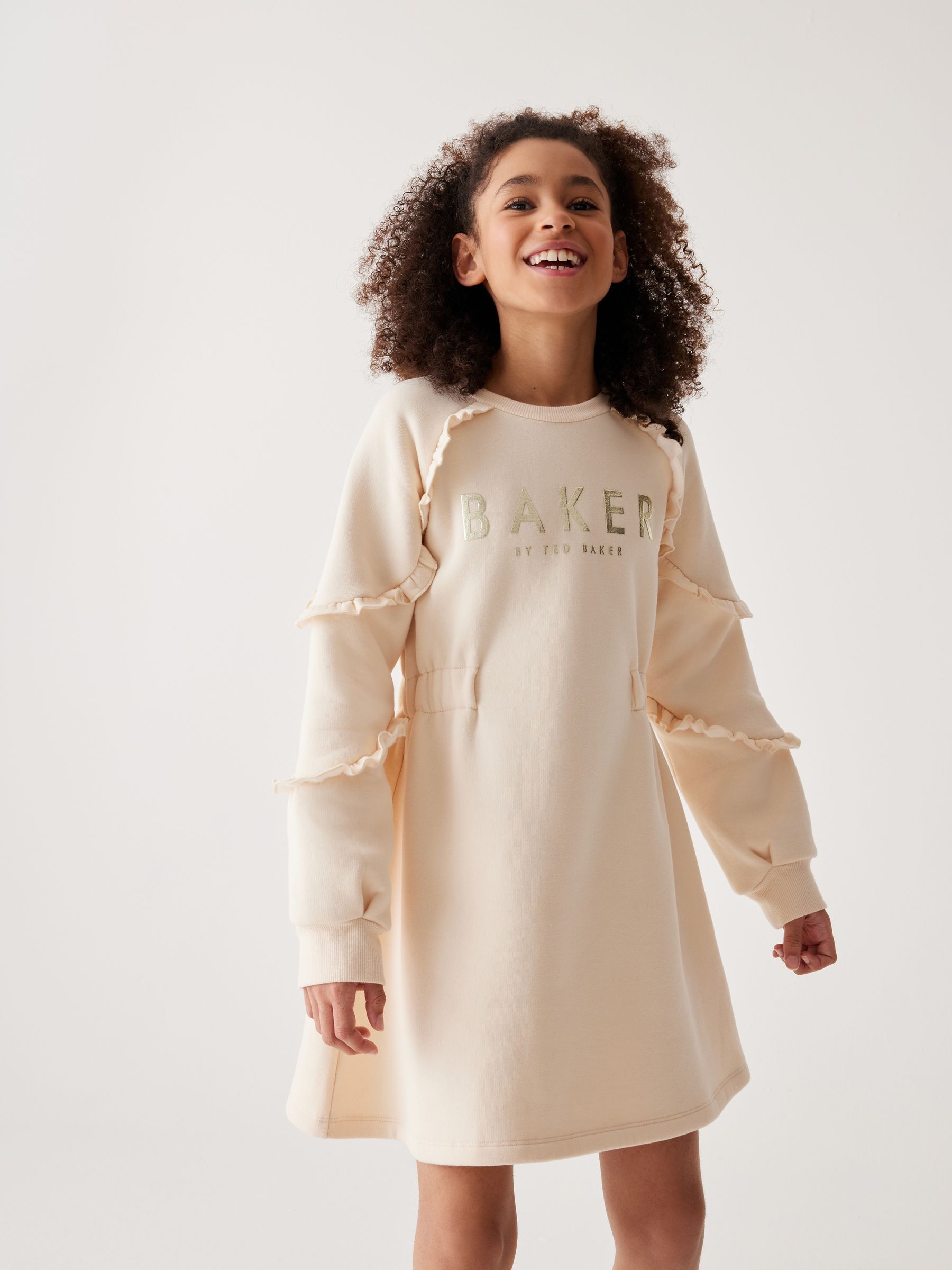 Buy Baker by Ted Baker Frilled Sweat Dress from Next Ireland