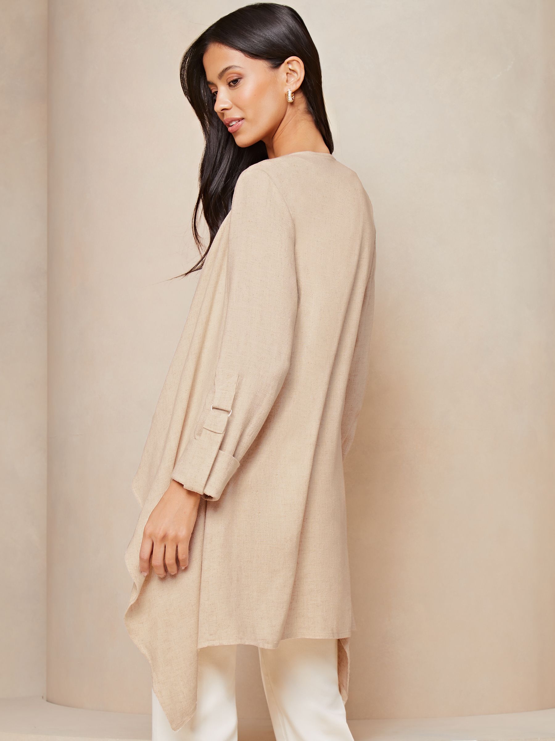 Buy Lipsy Cream Waterfall Cardigan from the Next UK online shop