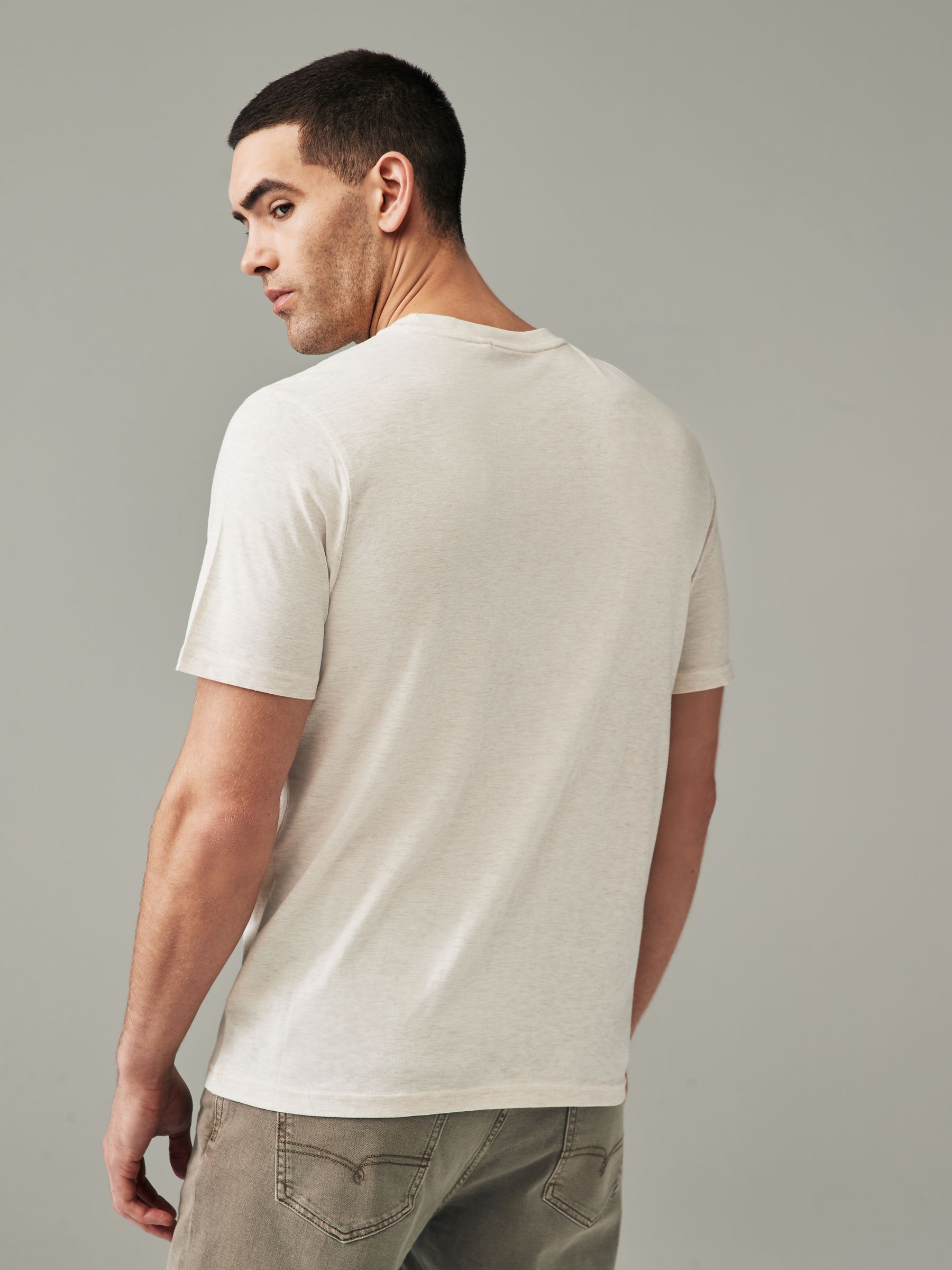 Buy Neutral T-Shirts 3 Pack from Next Saudi Arabia