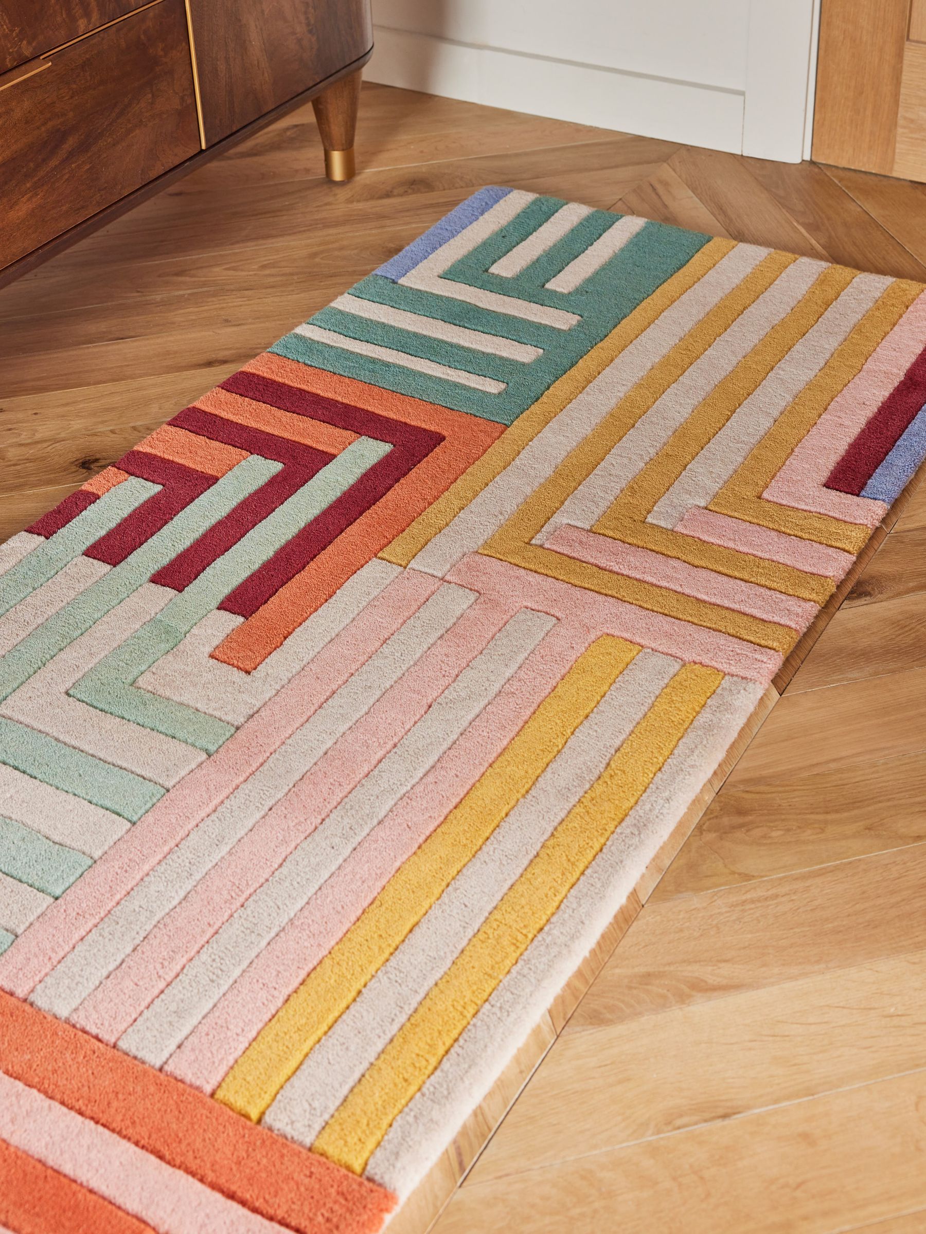 Buy Multi Paulo Geometric Runner from the Next UK online shop