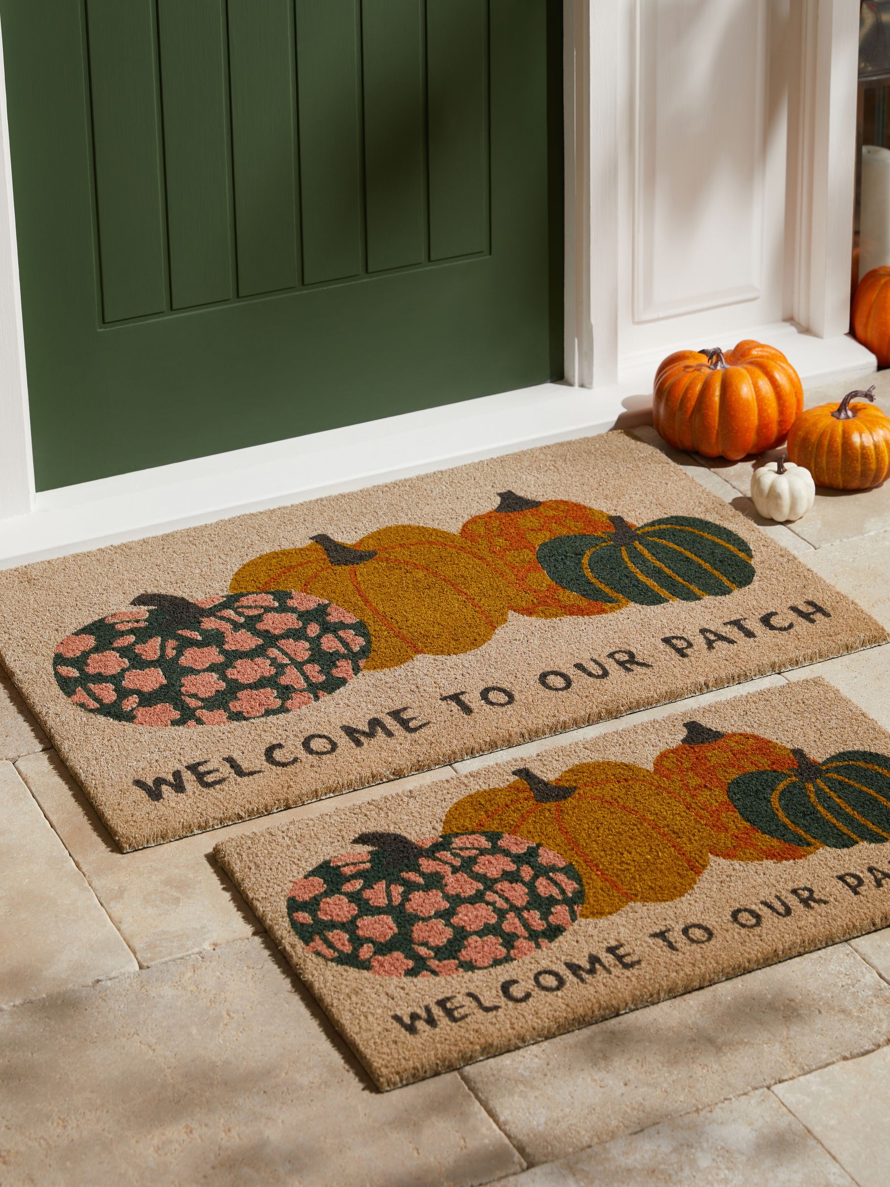 Buy Multi Pumpkin Patch Doormat from the Next UK online shop
