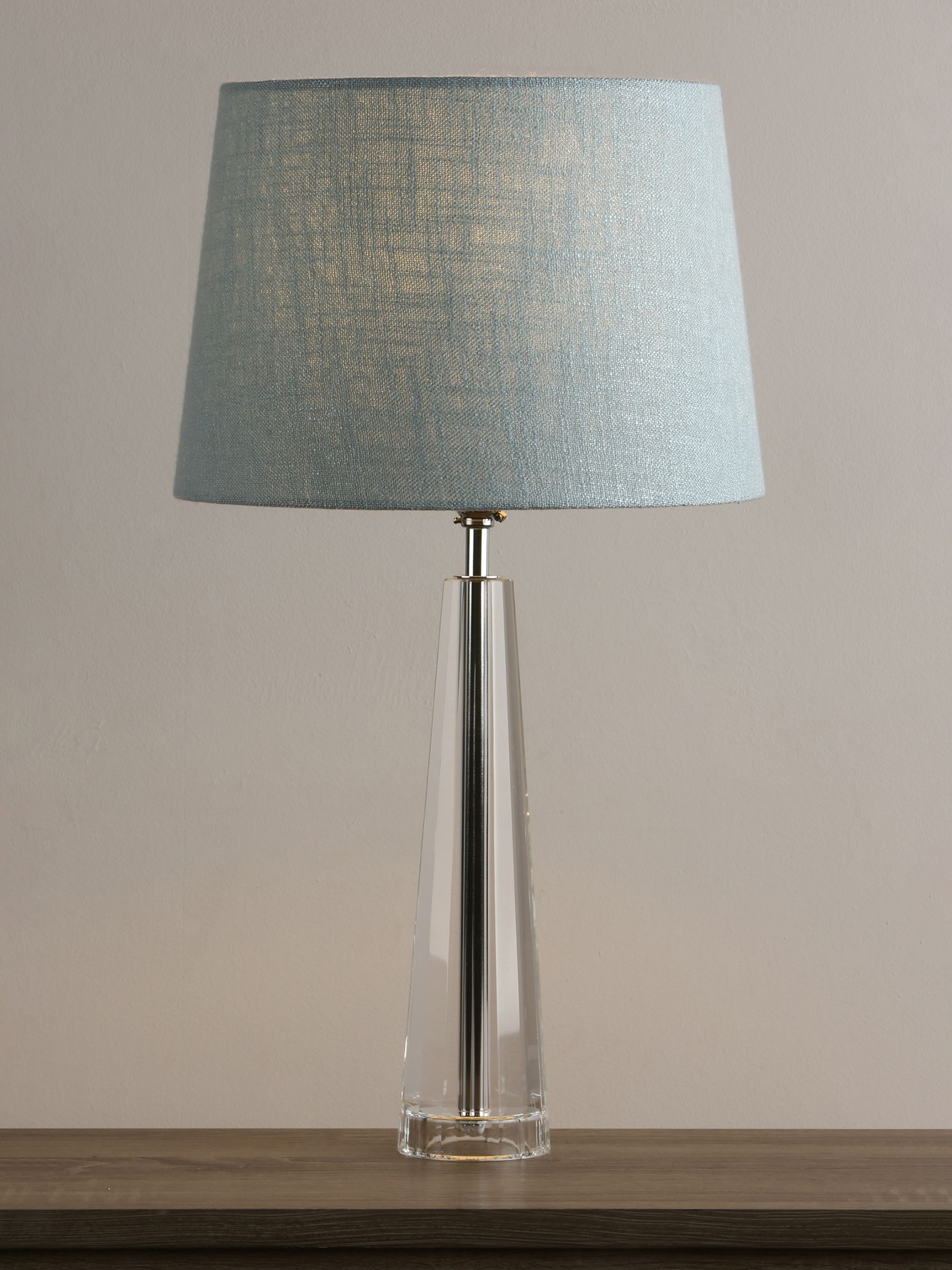 Buy Laura Ashley Clear Blake Cut Glass Crystal Obeliskl Table Large ...