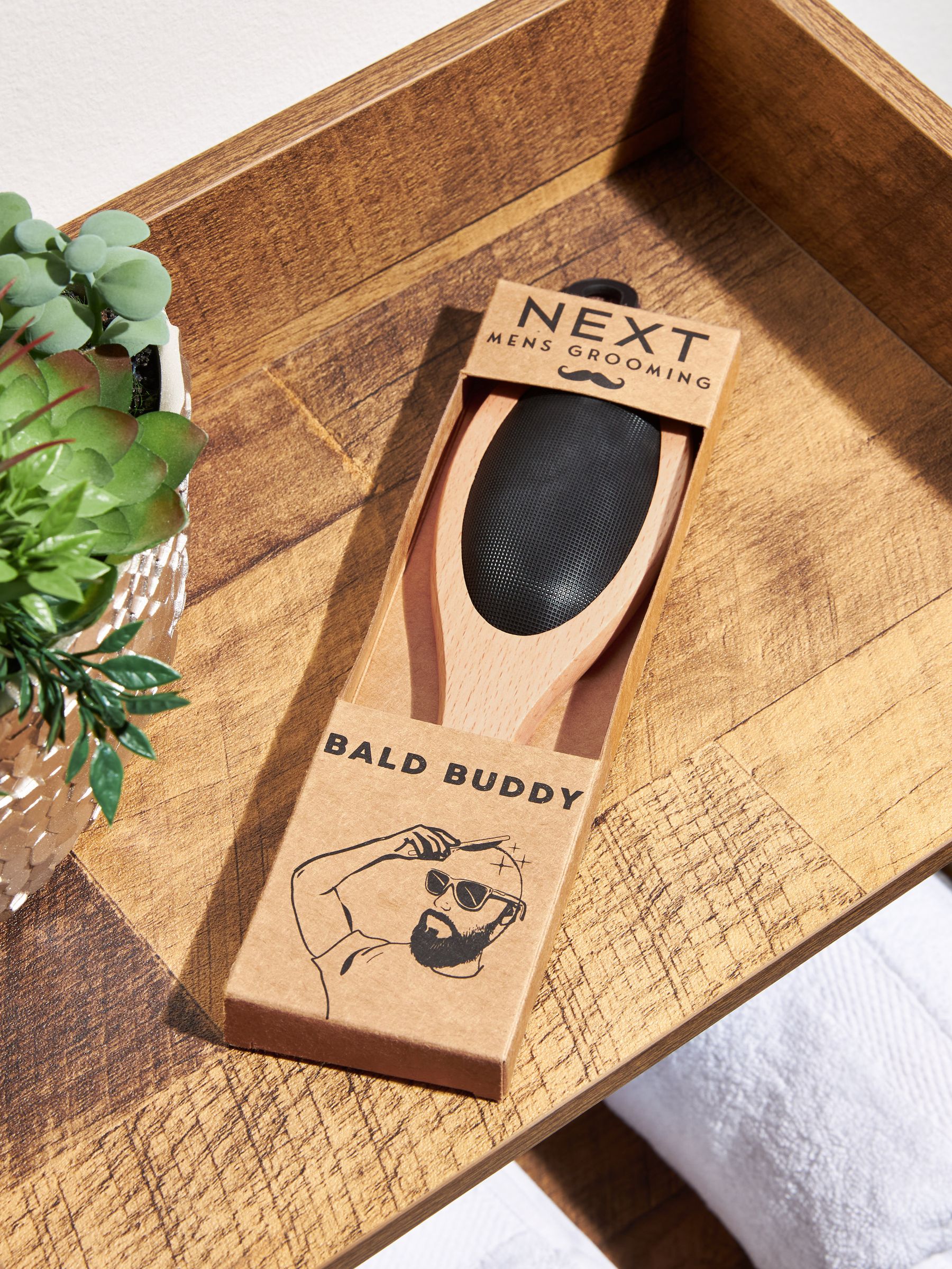 Buy Wood Bald Buddy Head Buffer from the Next UK online shop