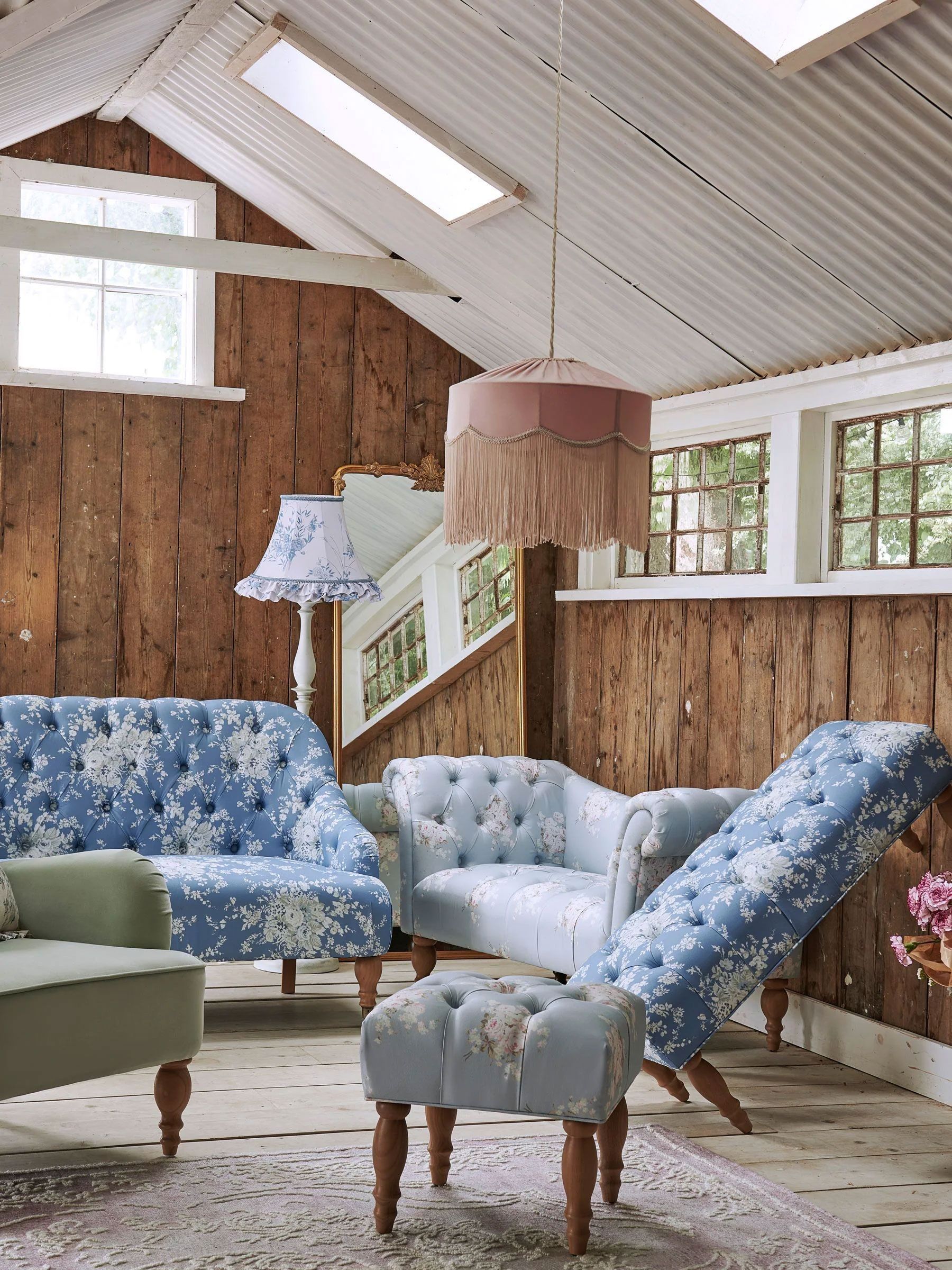 Buy Shabby Chic by Rachel Ashwell® White Delilah Floor Lamp from the ...