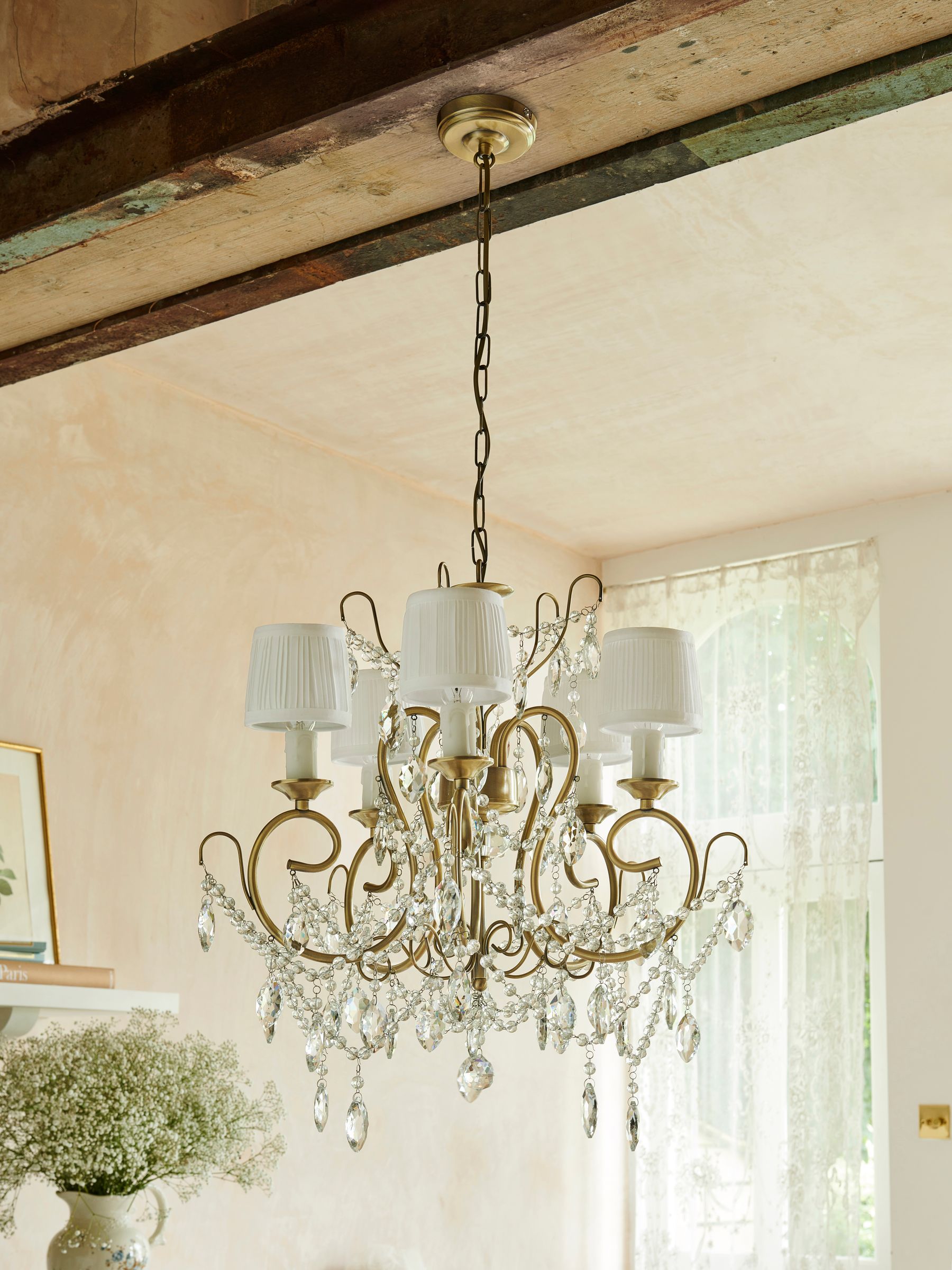 Buy Shabby Chic by Rachel Ashwell® Brass Phoebe 5 Light Chandelier from ...
