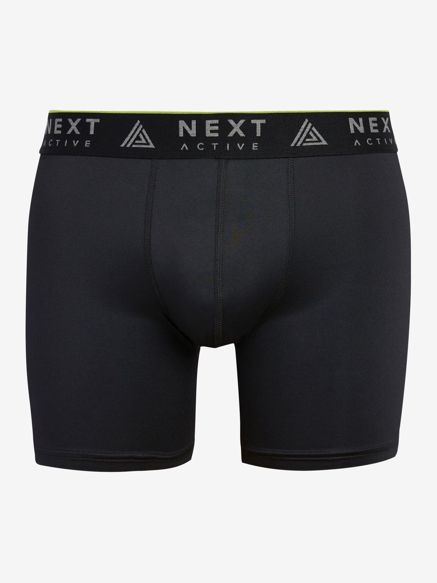 Buy Black Sports Longer Length Trunks 4 Pack from the Next UK online shop