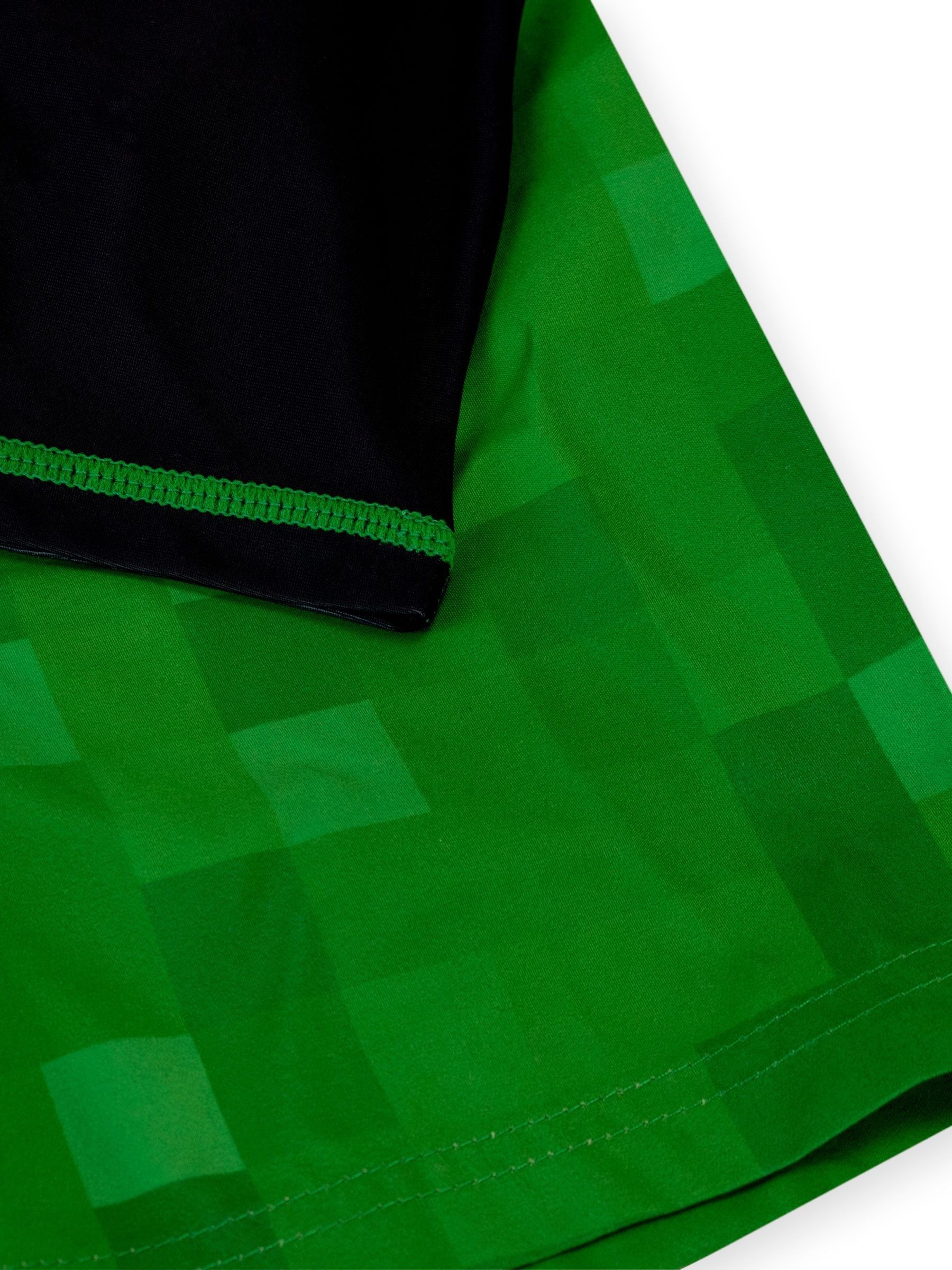 Buy Character Black/Green Minecraft 2 Piece Top & Shorts Set from the ...