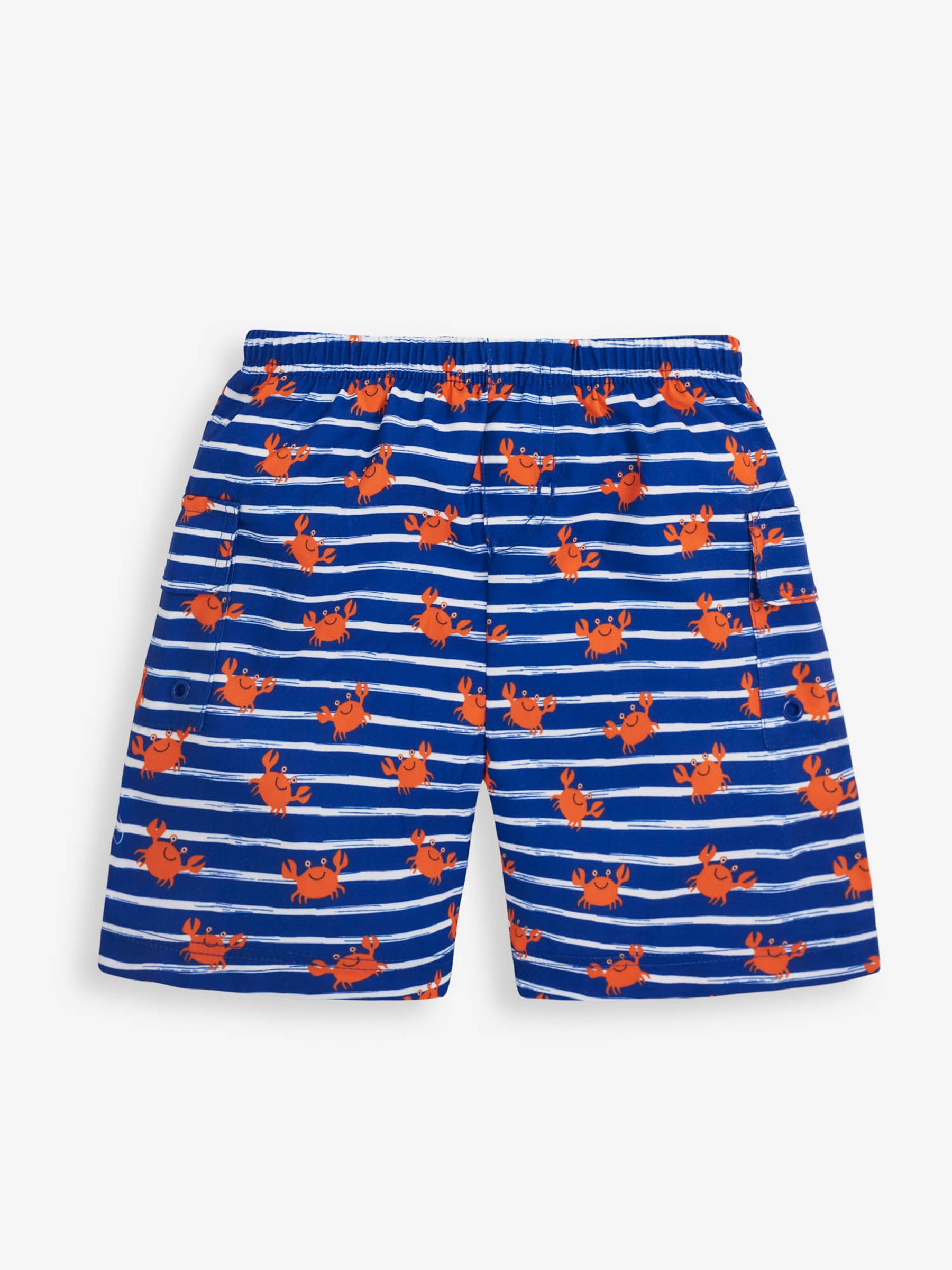 Buy JoJo Maman Bébé Blue Crab No Nappy Swim Shorts from the Next UK ...
