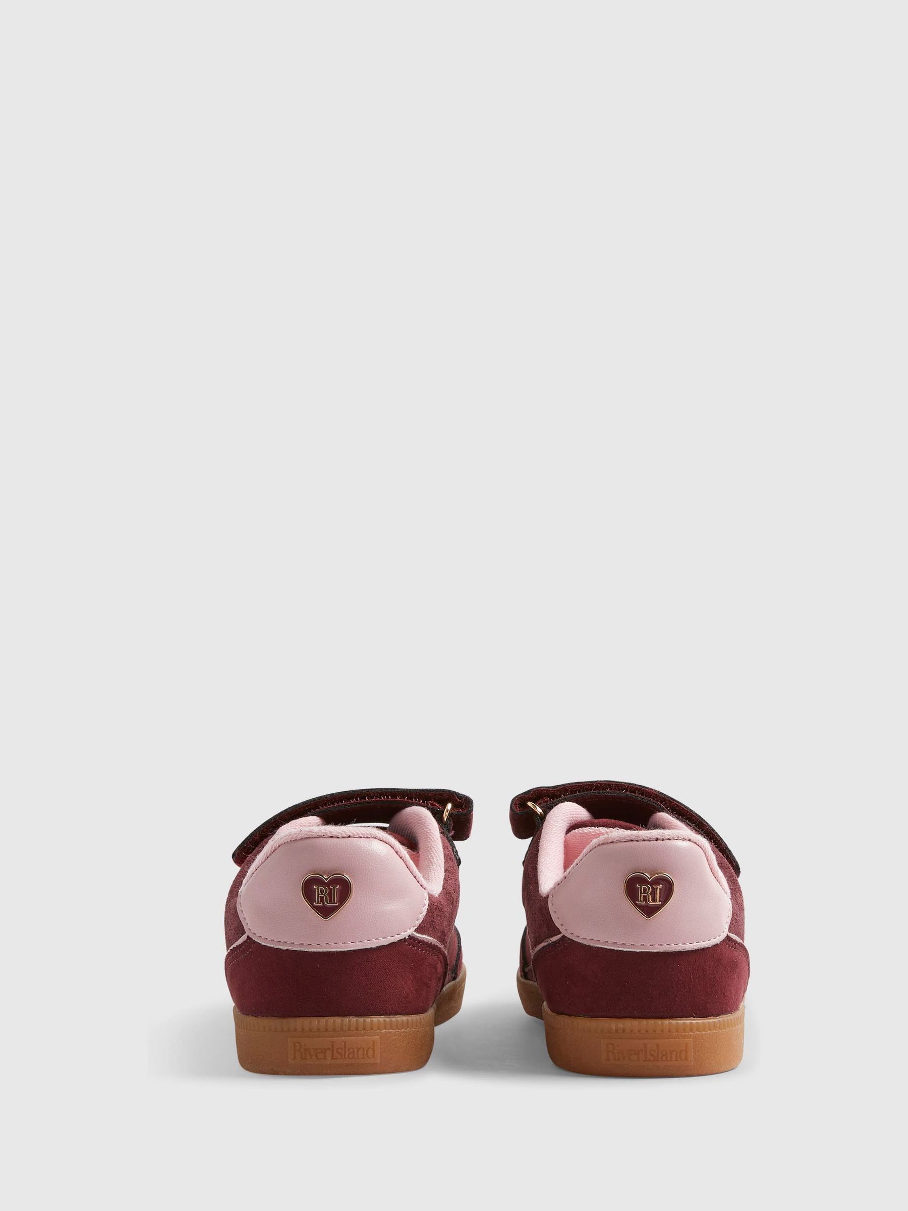 Buy River Island Red Bow Strap Trainers from the Next UK online shop