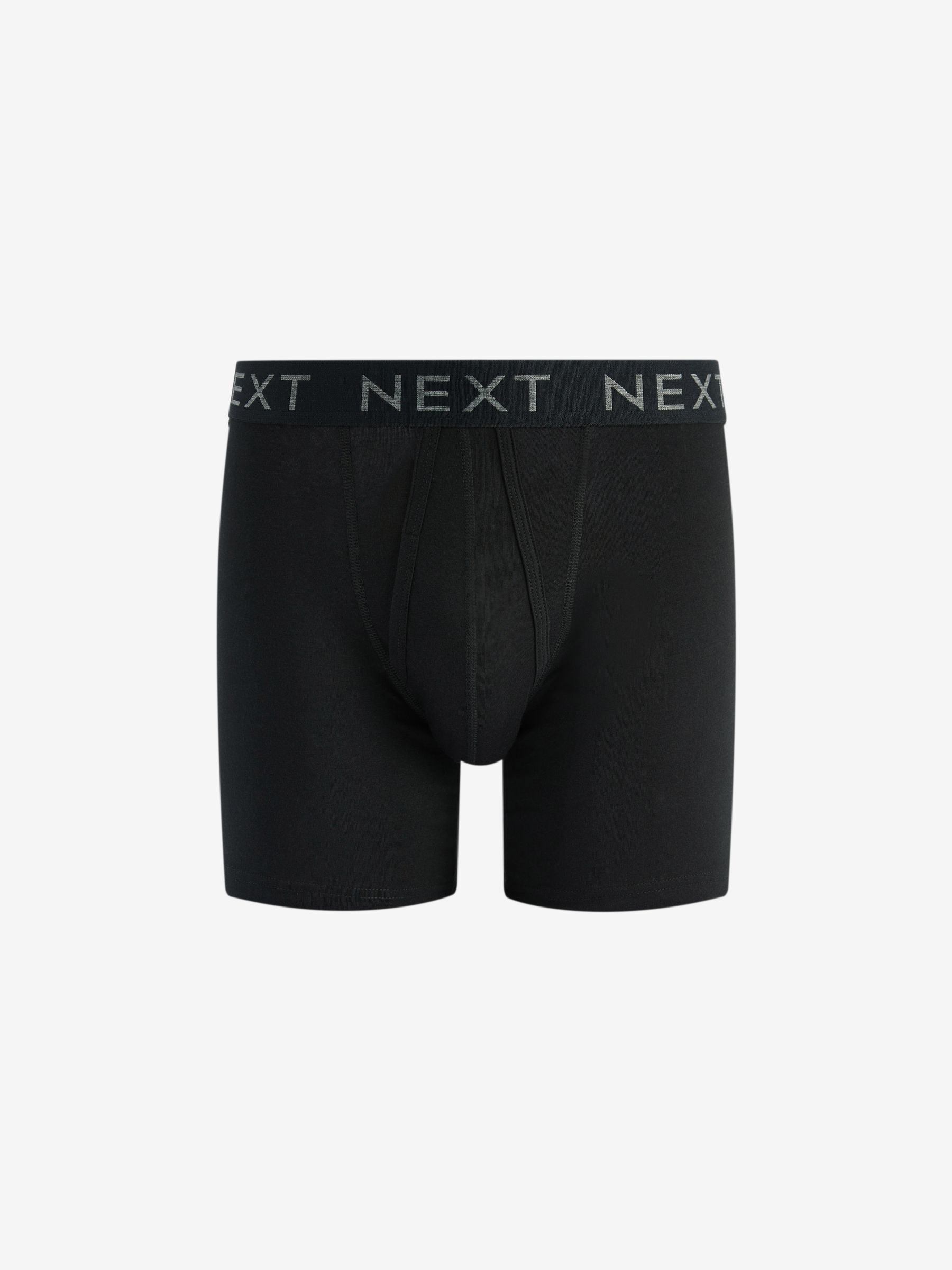 Buy Black 4 pack Sports Longer Length A-Front Boxers from the Next UK ...