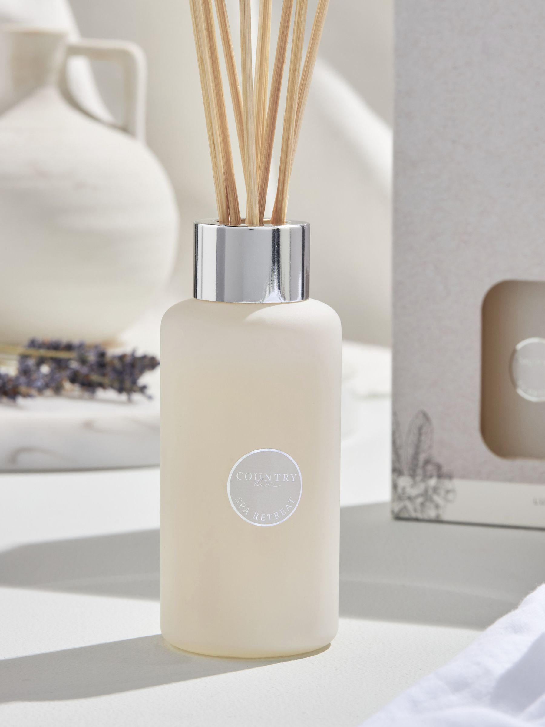 Buy Spa Retreat Lavender and Geranium Country Luxe Set of 2 Diffuser ...