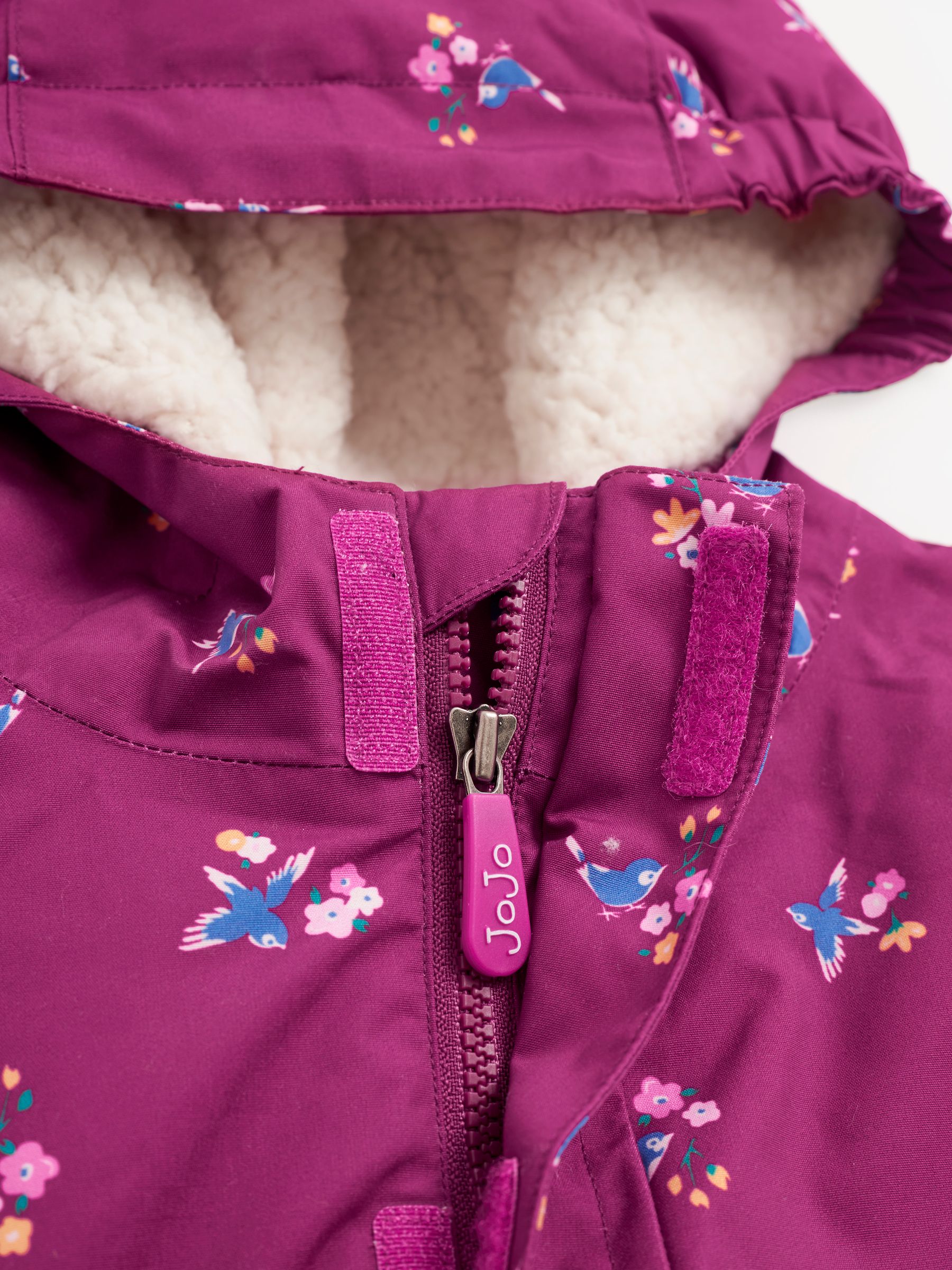 Buy JoJo Maman Bébé Berry Pink Bird Pretty Parka from the Next UK ...