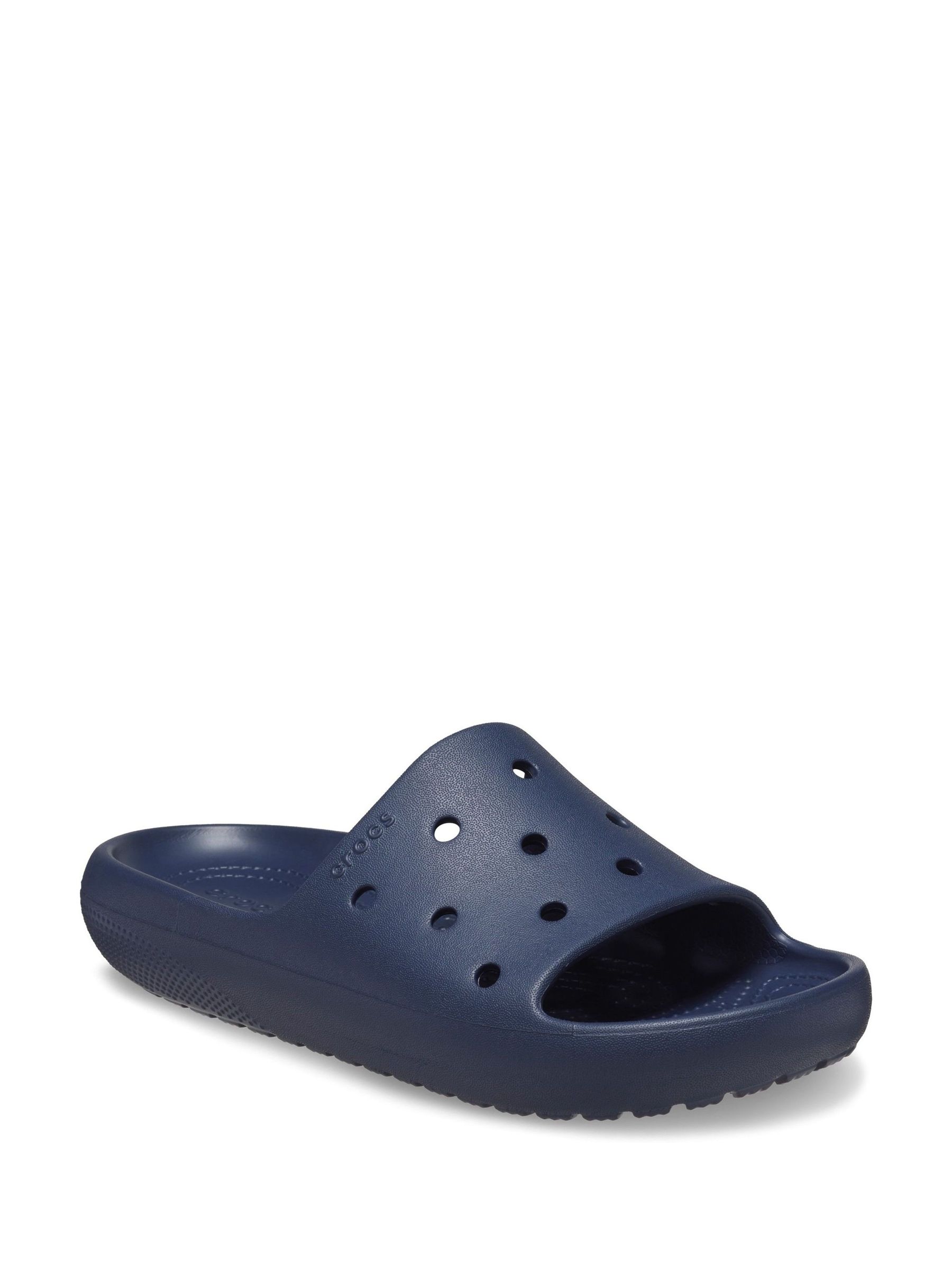 Buy Crocs Blue Adults Slide Sandals from the Next UK online shop