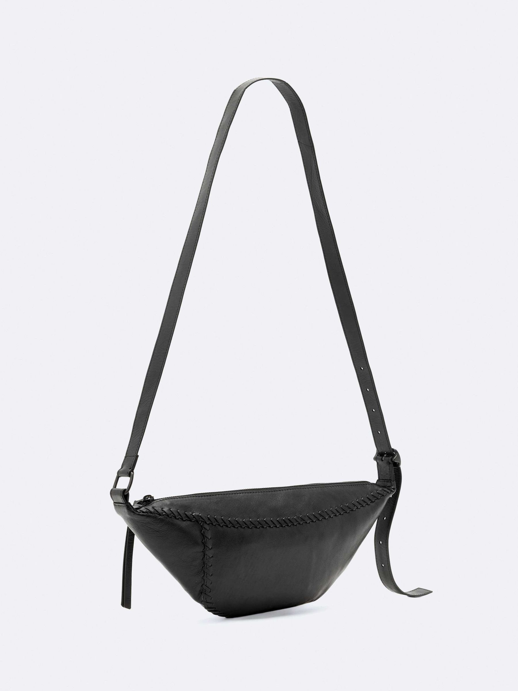 Buy AllSaints Black Esme Whip Stitch Cross-Body Bag from Next USA