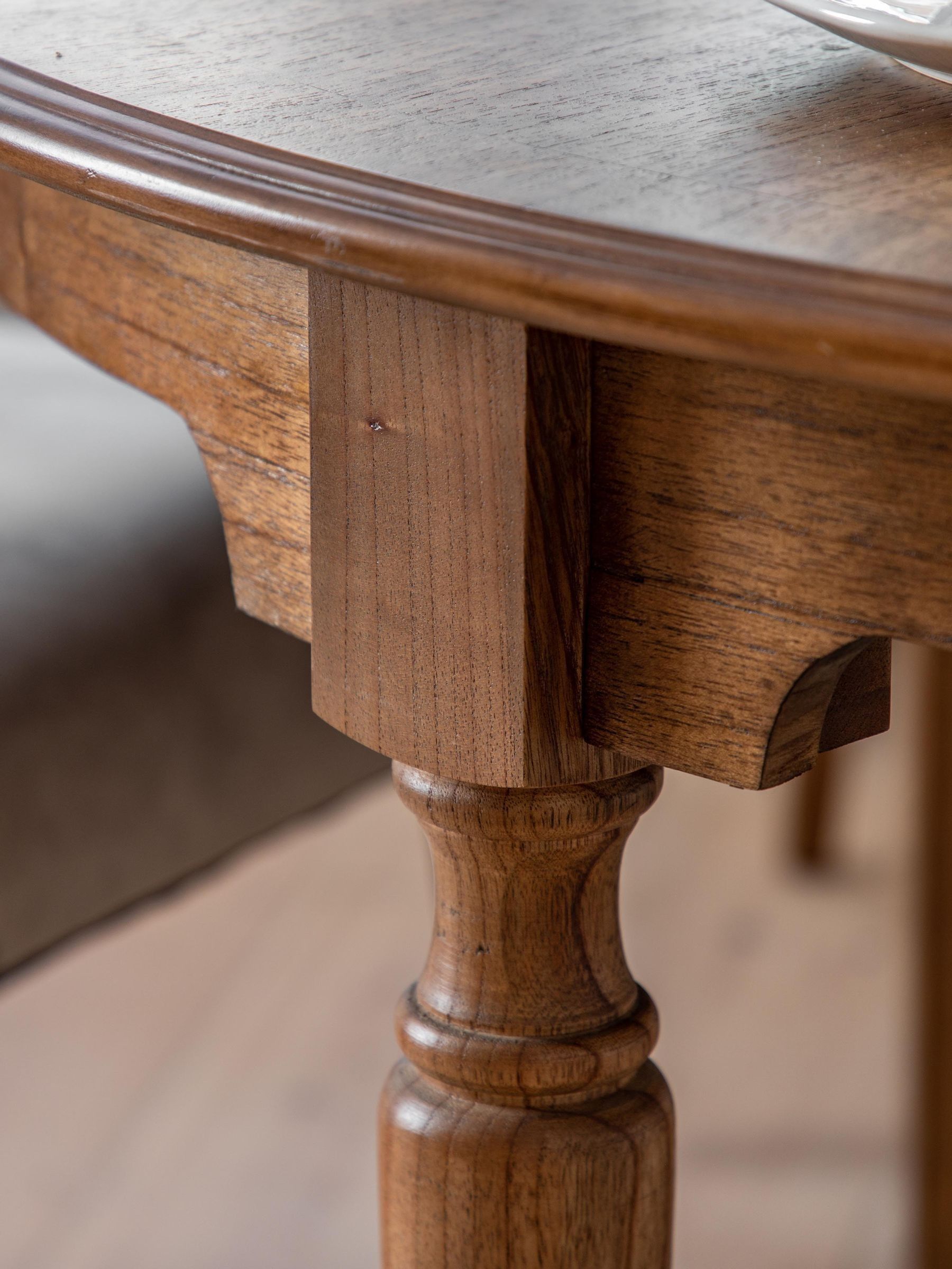 Buy Gallery Home Natural Kami Extending Round Table from the Next UK ...