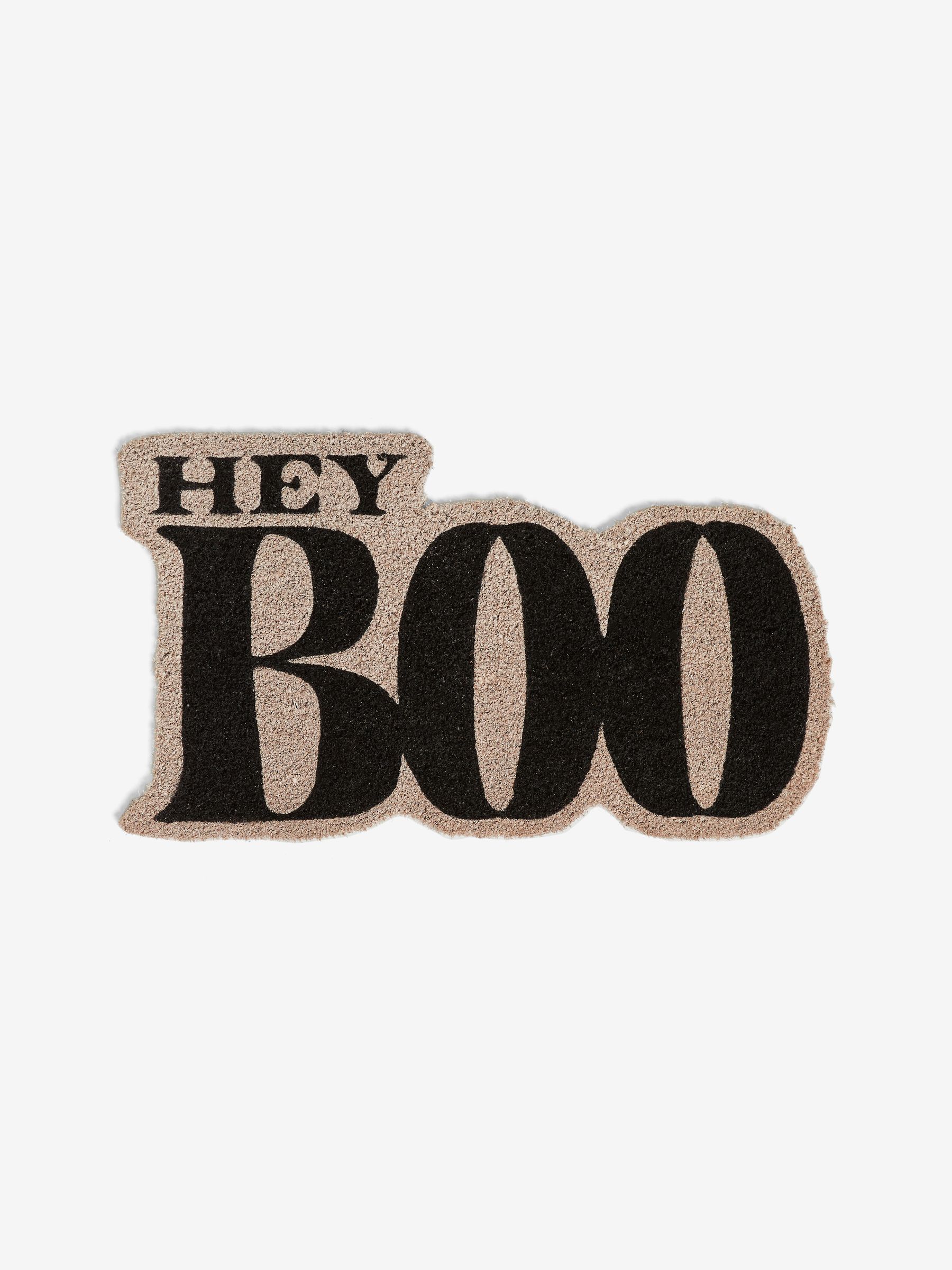 Buy Black & White Halloween Boo Doormat from the Next UK online shop