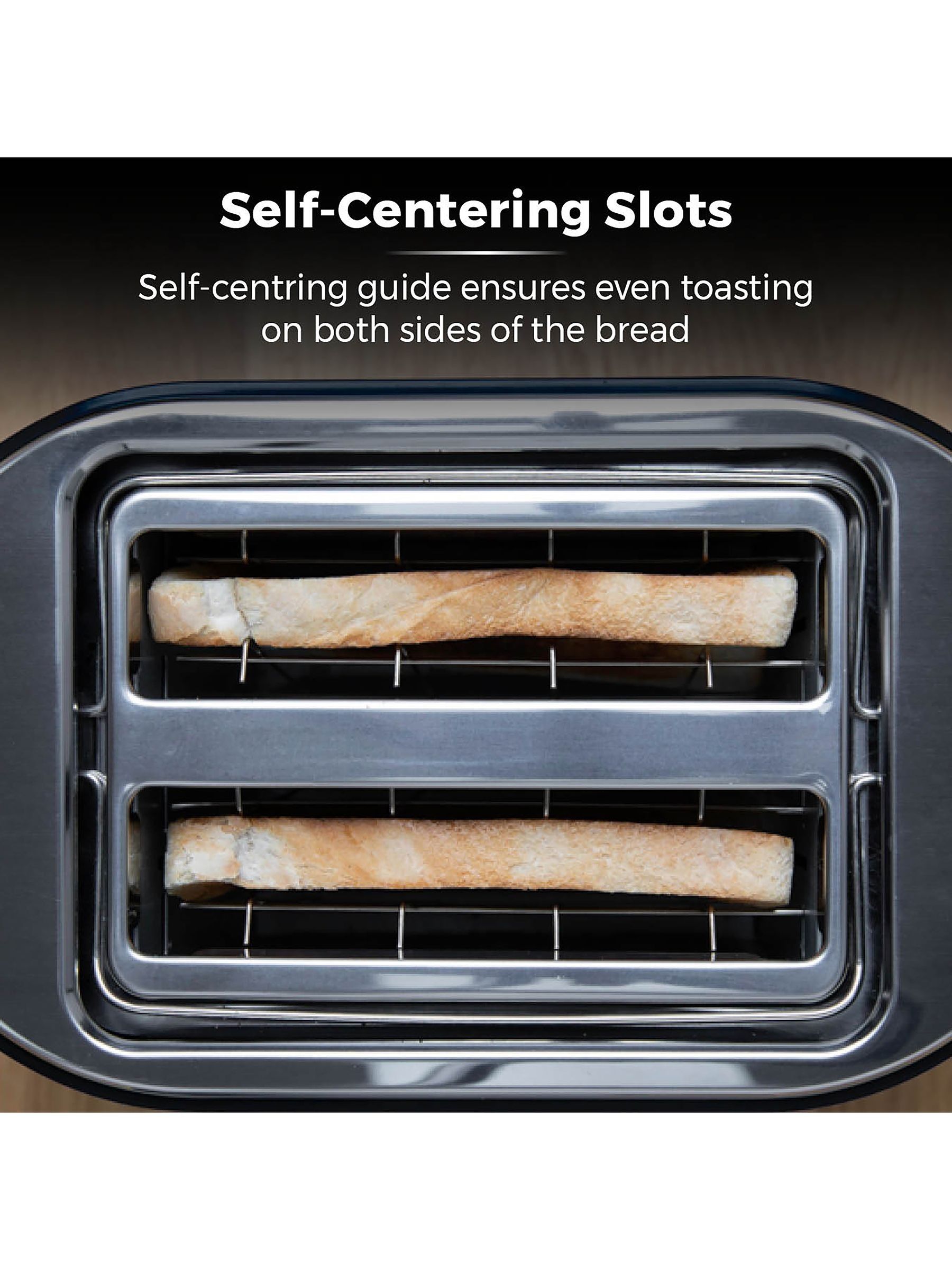 Buy Tower Black Belle 2 Slice Toaster 800W from the Next UK online shop