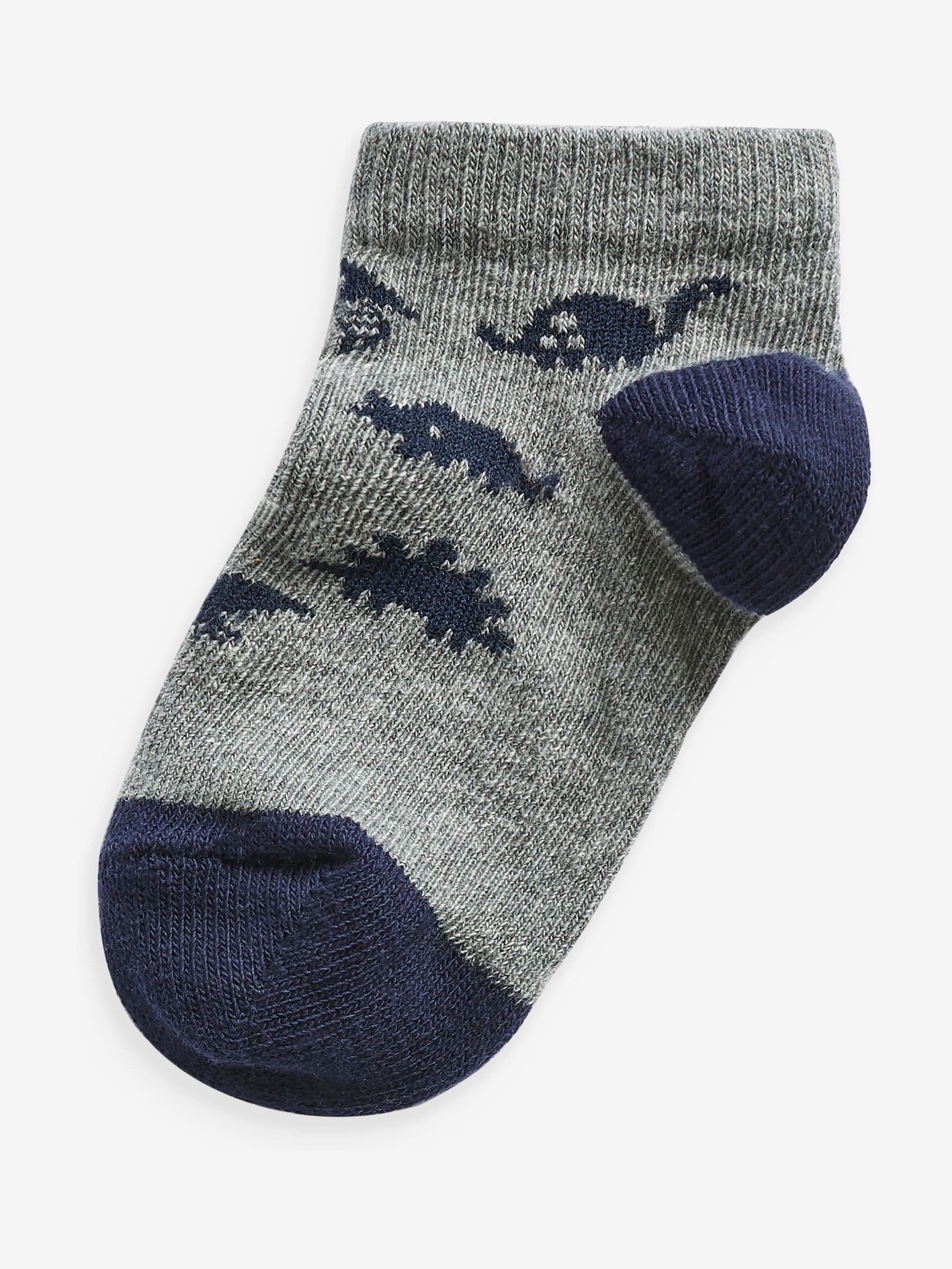 Buy Blue Cotton Rich Trainer Socks 7 Pack from the Next UK online shop