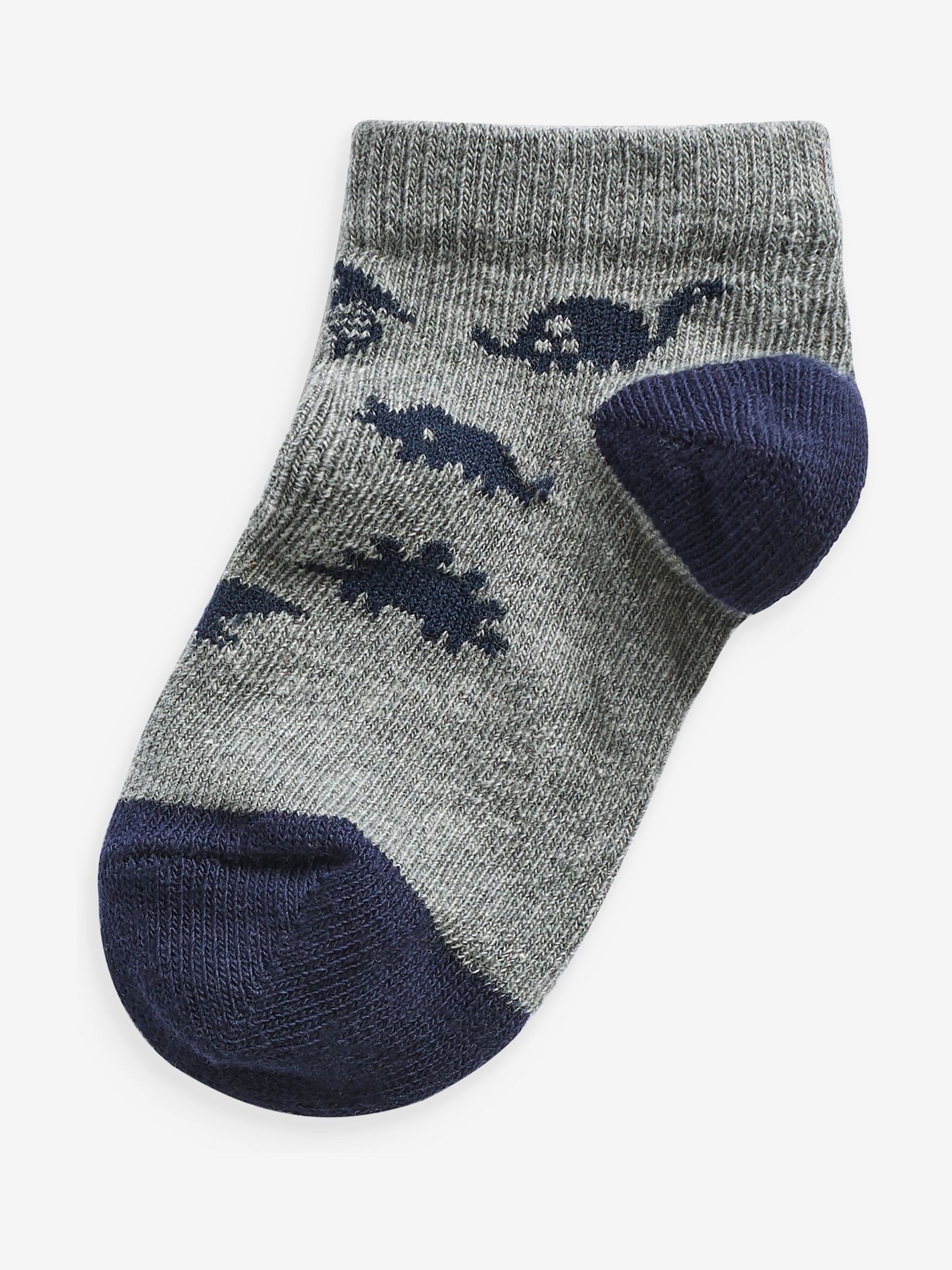 Buy Blue Rich Trainers Socks 7 Pack from Next Australia