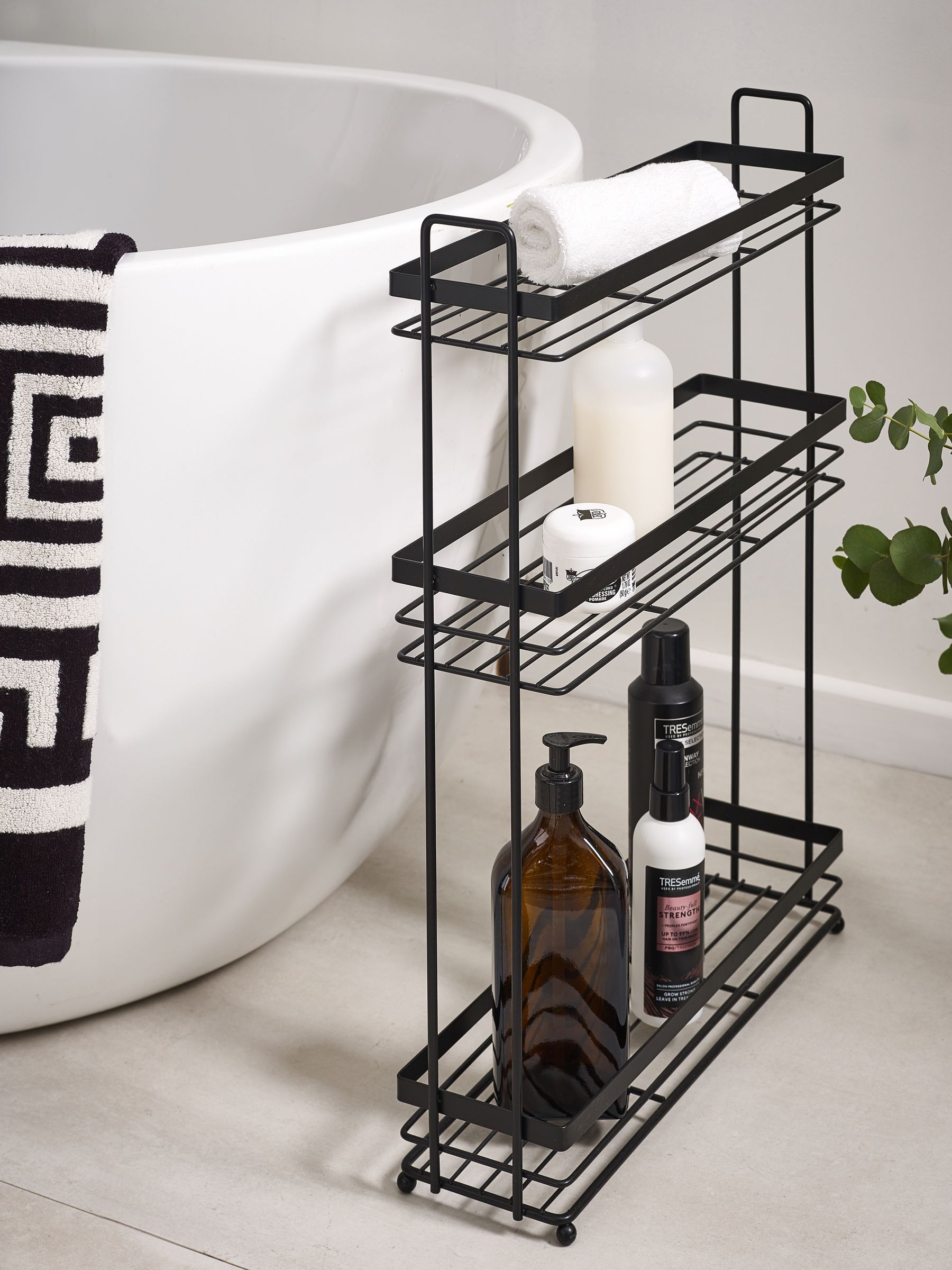 Buy Black Slimline Storage Caddy from the Next UK online shop