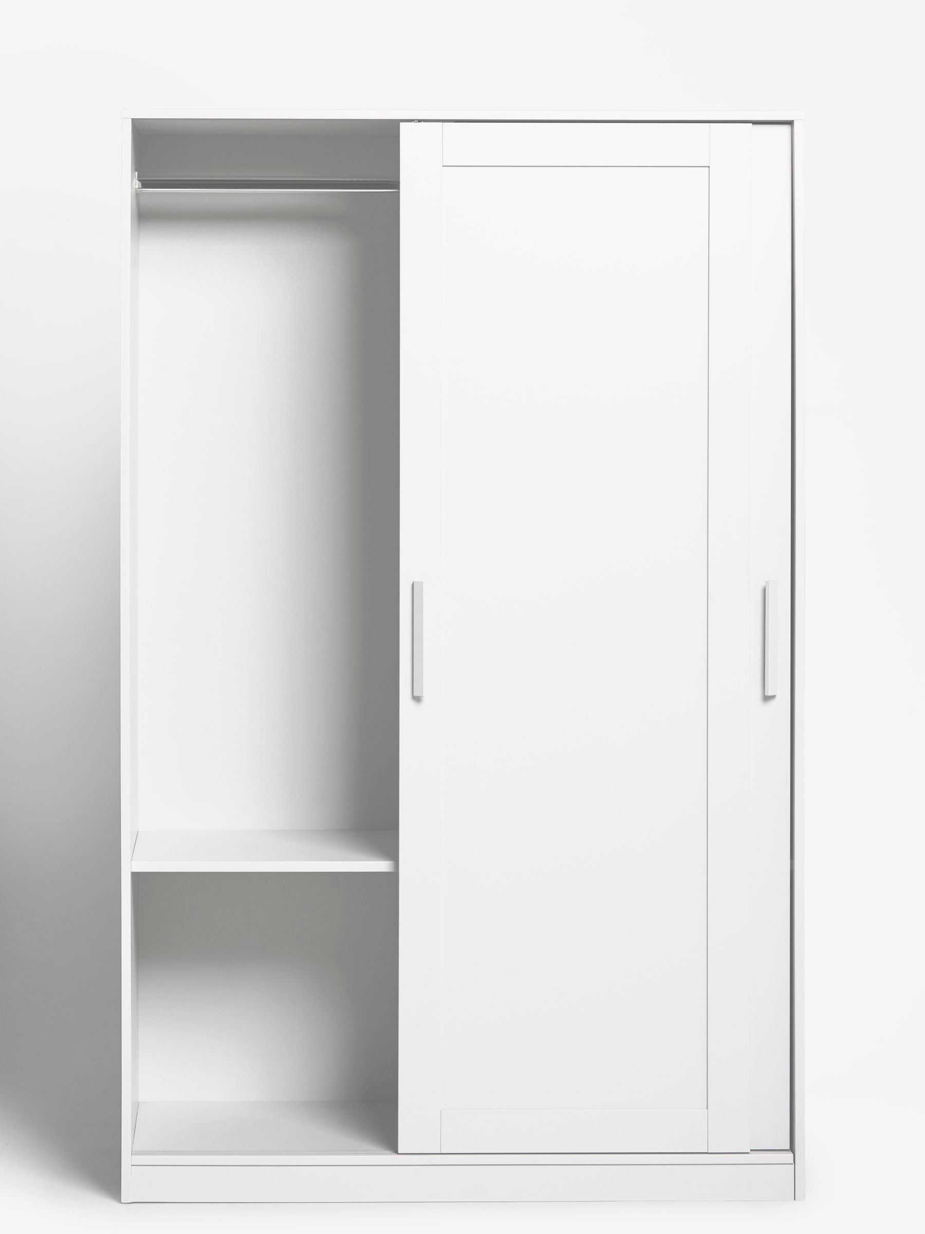 Buy White Flynn 1.2m Sliding Wardrobe from the Next UK online shop