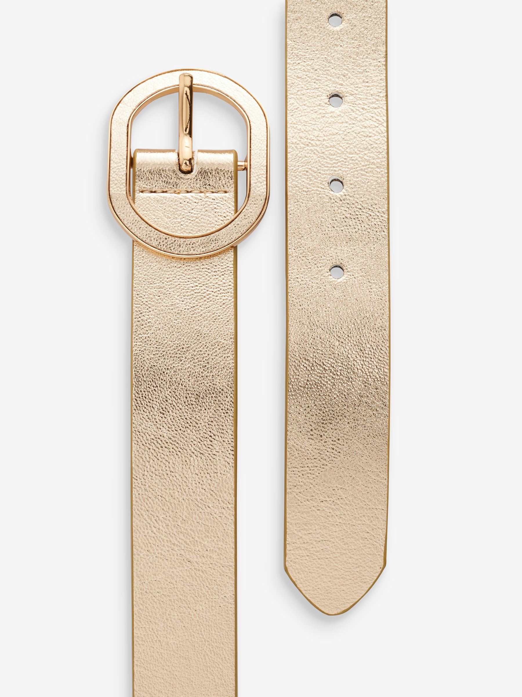 Buy Gold Regular Metallic Belt from the Next UK online shop