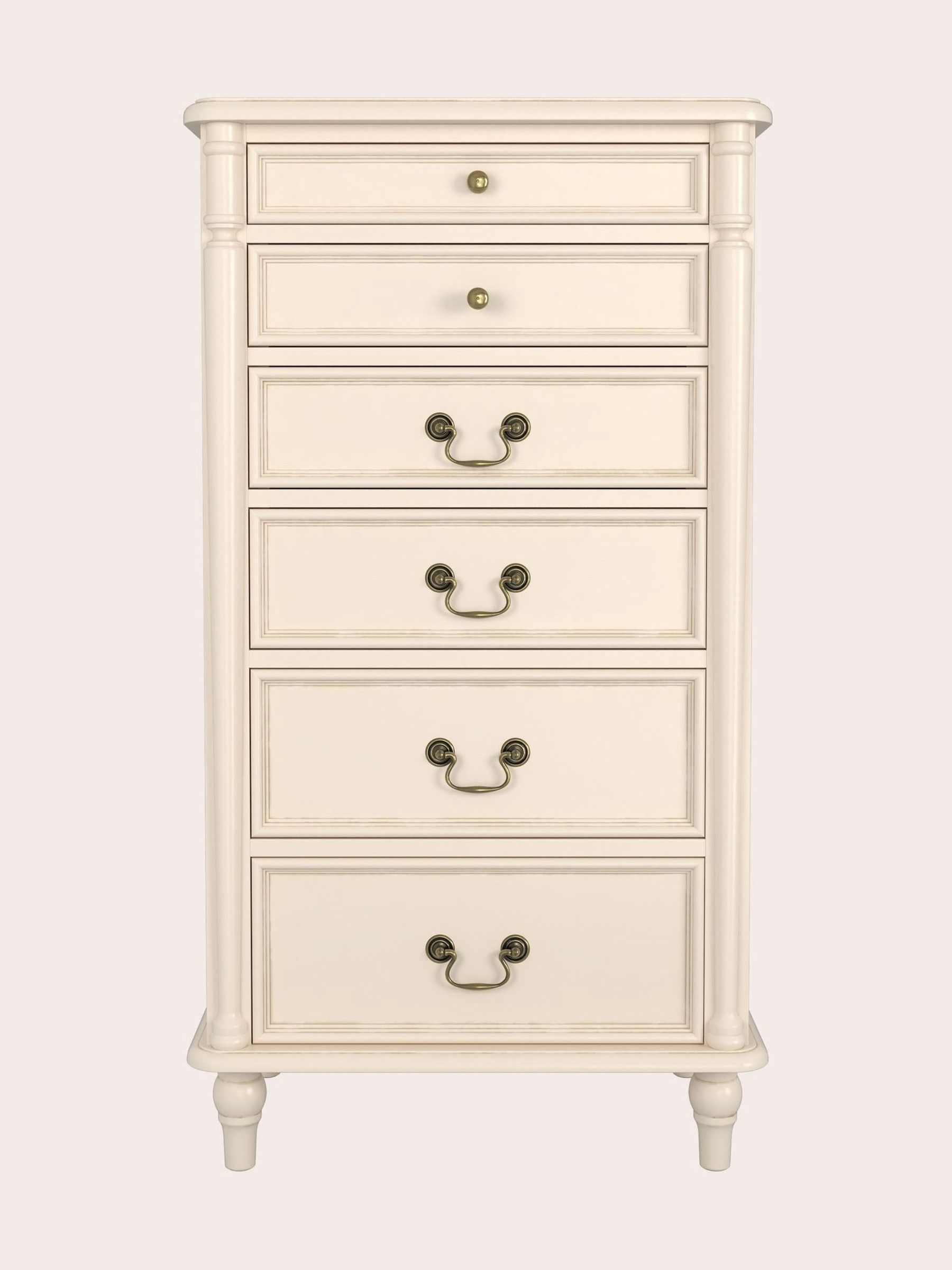 Buy Laura Ashley Ivory Clifton Chest of 6 Drawer Drawers from the Next ...