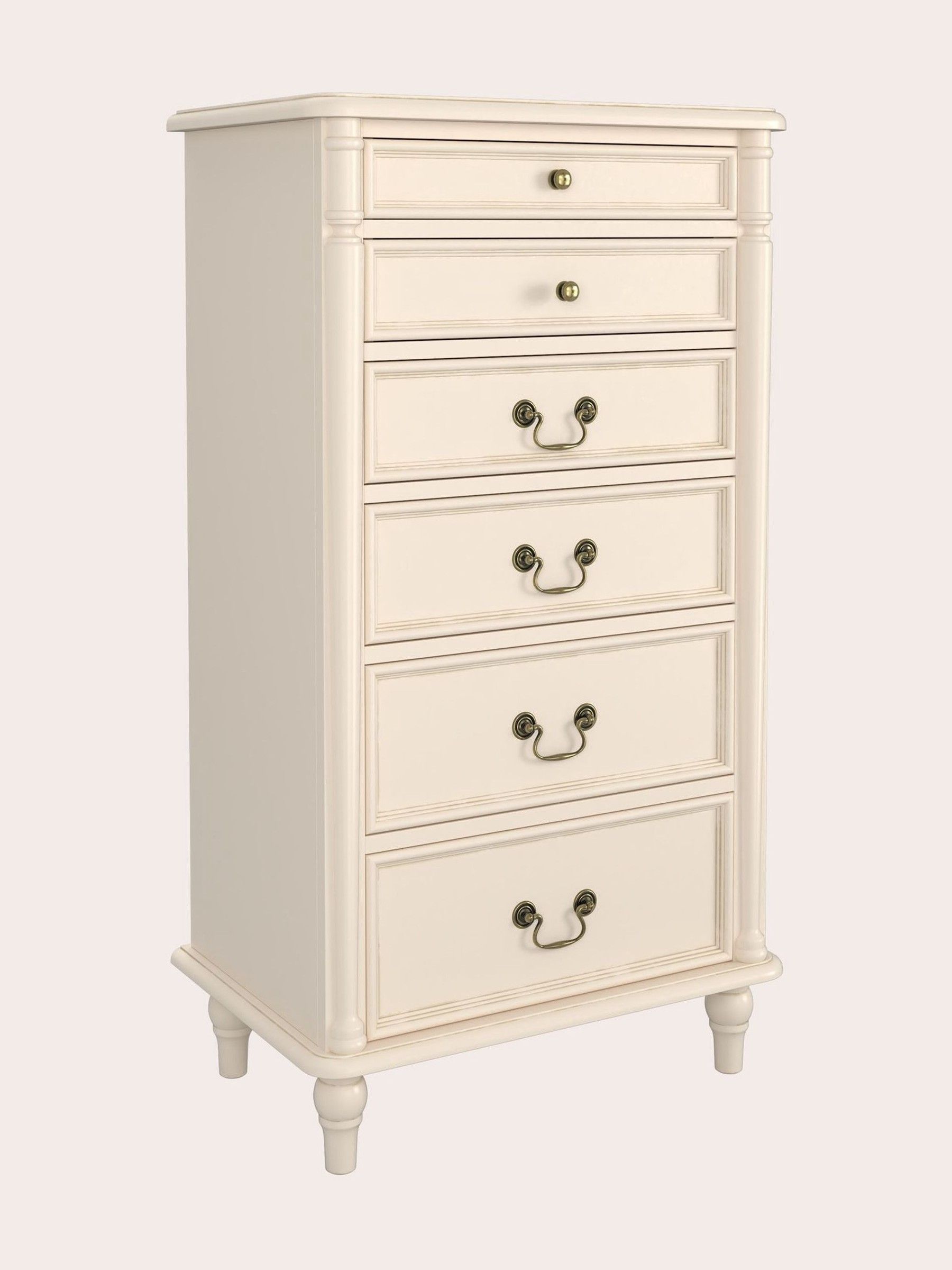Buy Laura Ashley Ivory Clifton Chest of 6 Drawer Drawers from the Next ...