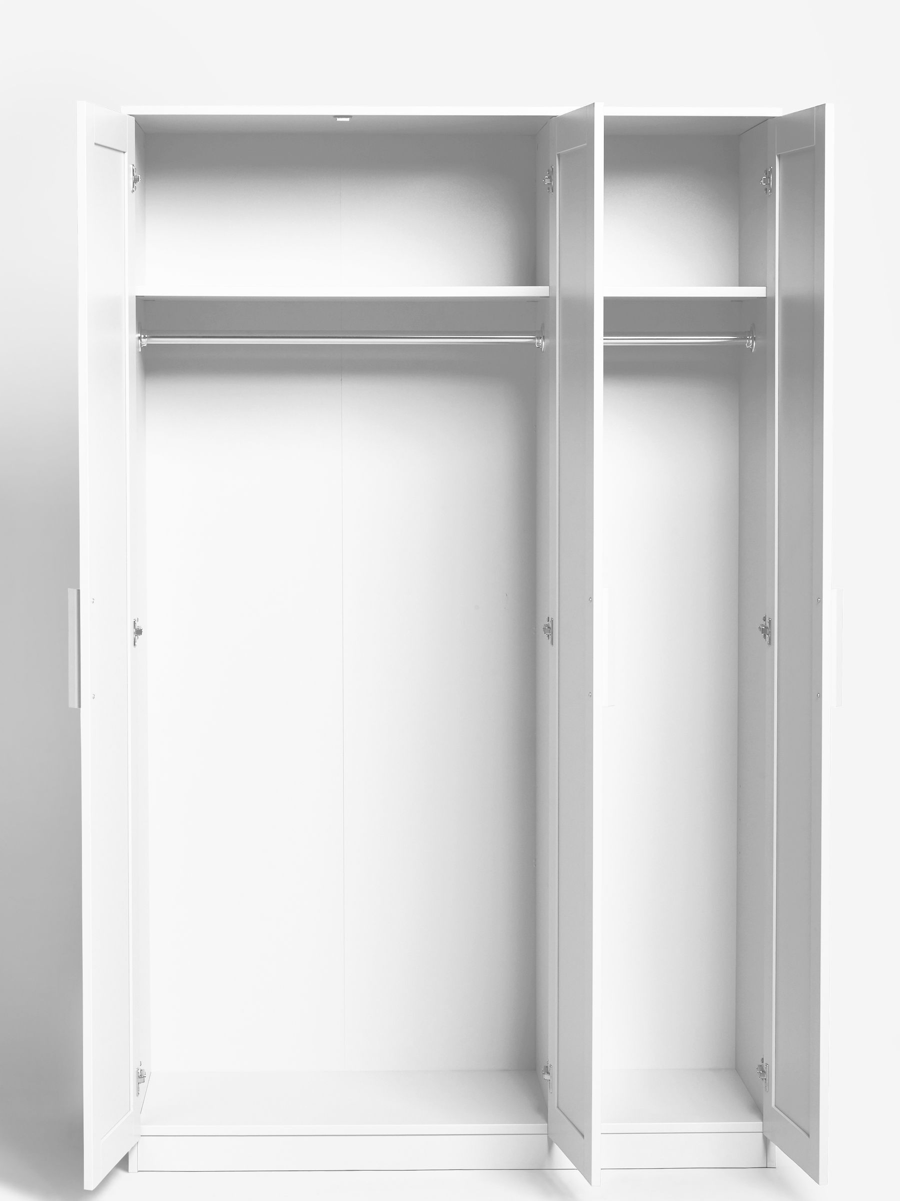 Buy White Flynn Triple Wardrobe from Next Ireland