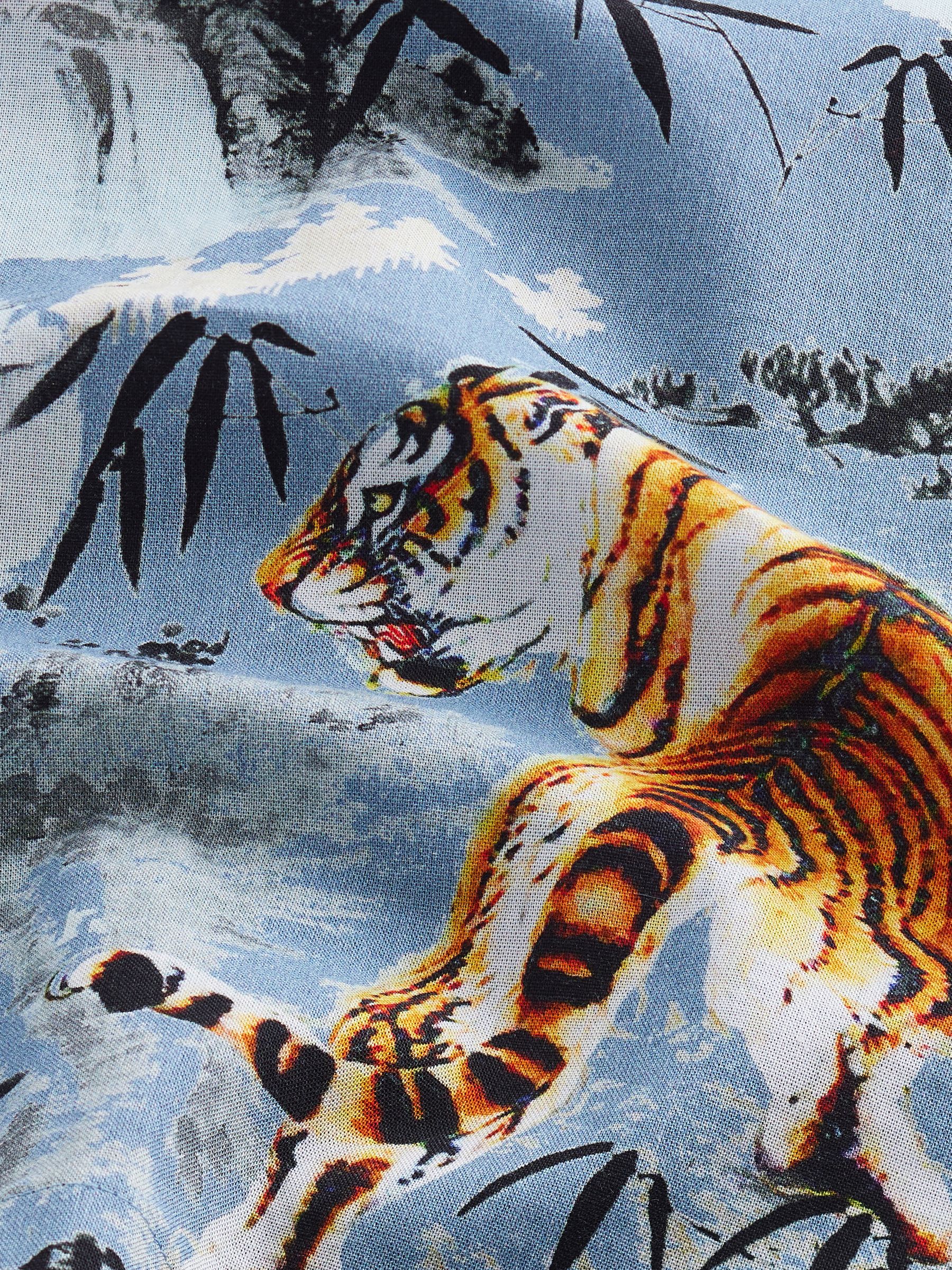 Buy Blue Short Sleeve Printed Shirt (3-16yrs) from the Next UK online shop