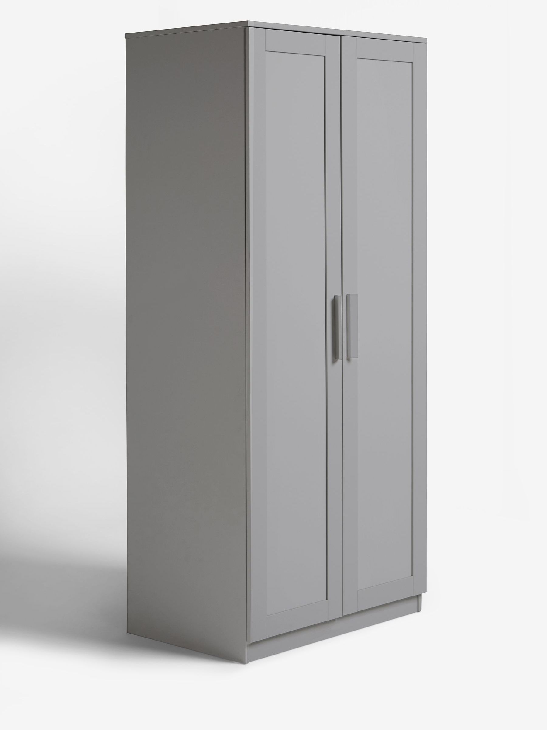 Buy Grey Flynn Double Wardrobe from the Next UK online shop
