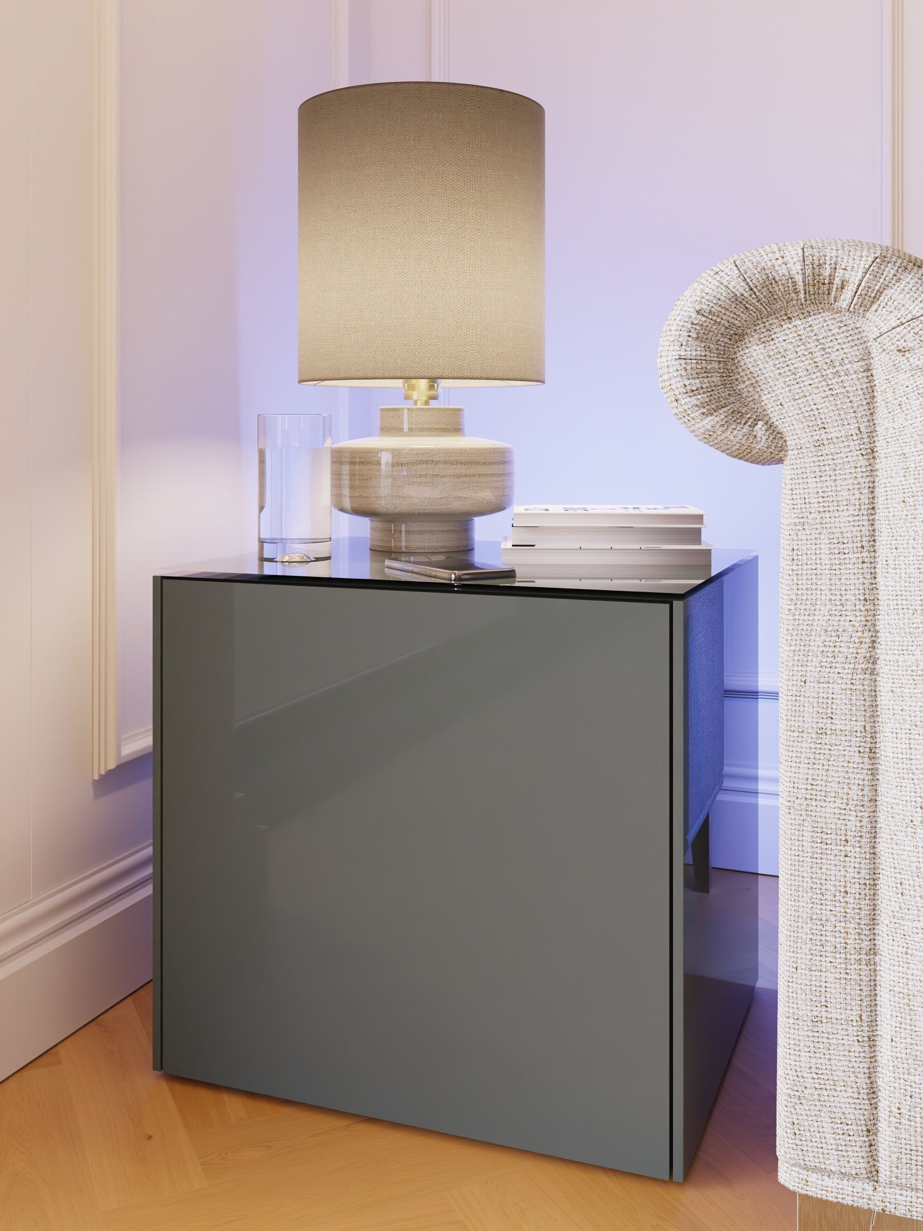 Buy Frank Olsen Grey Smart LED Side Table from the Next UK online shop