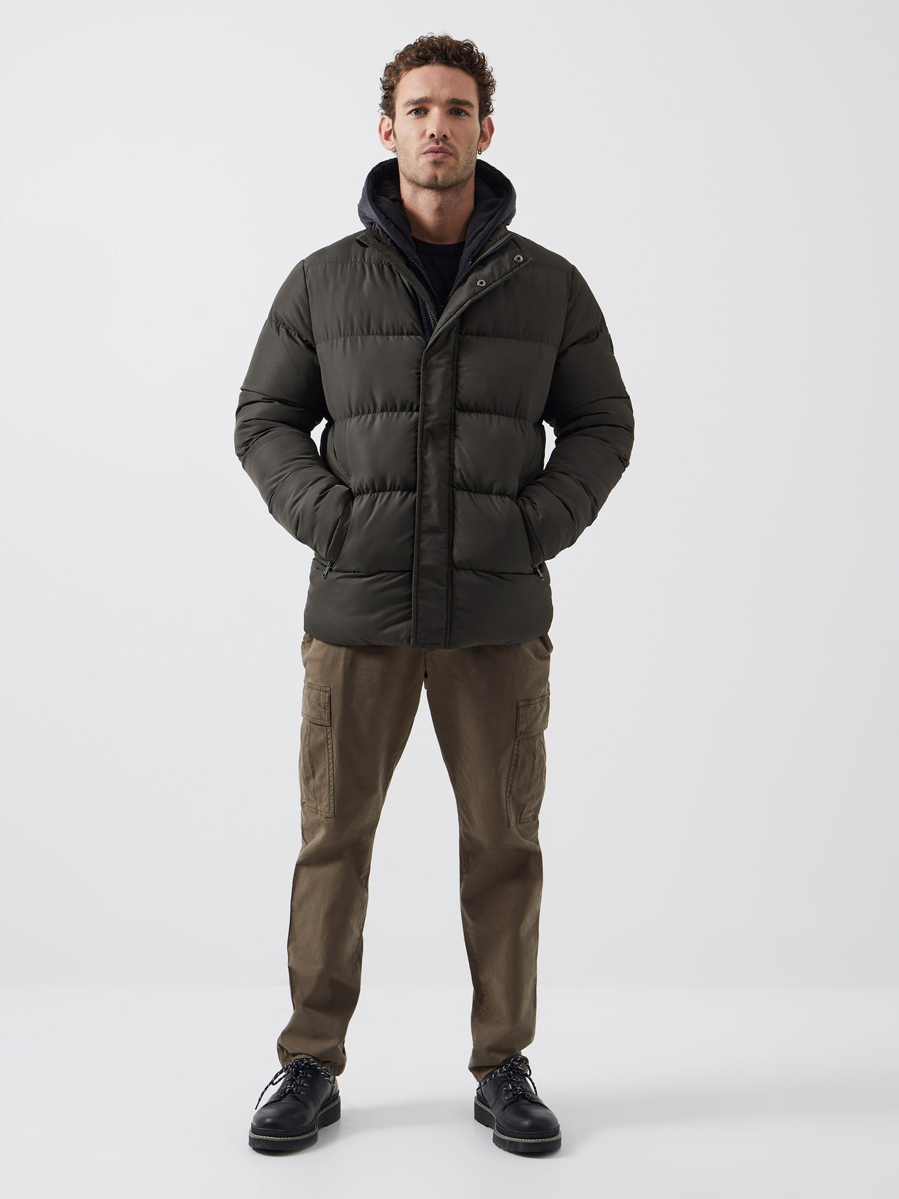 Buy French Connection Green Row Fleece Jacket from the Next UK online shop