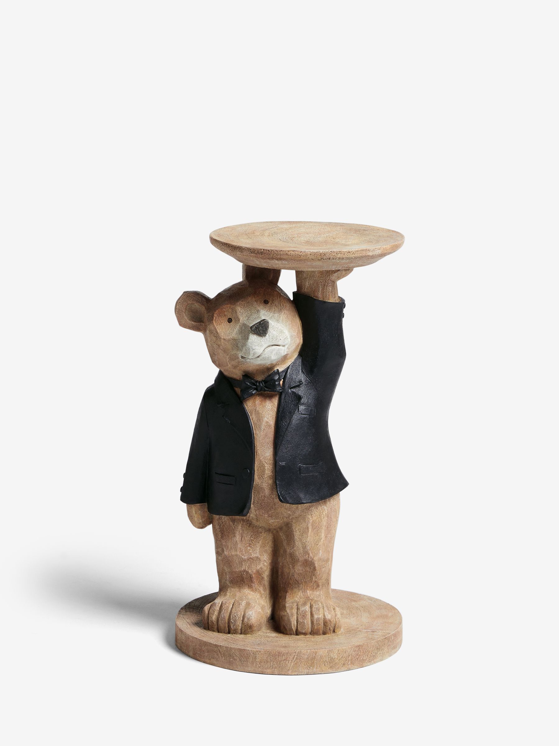 Buy Black Butler Bear Resin Side Table from the Next UK online shop