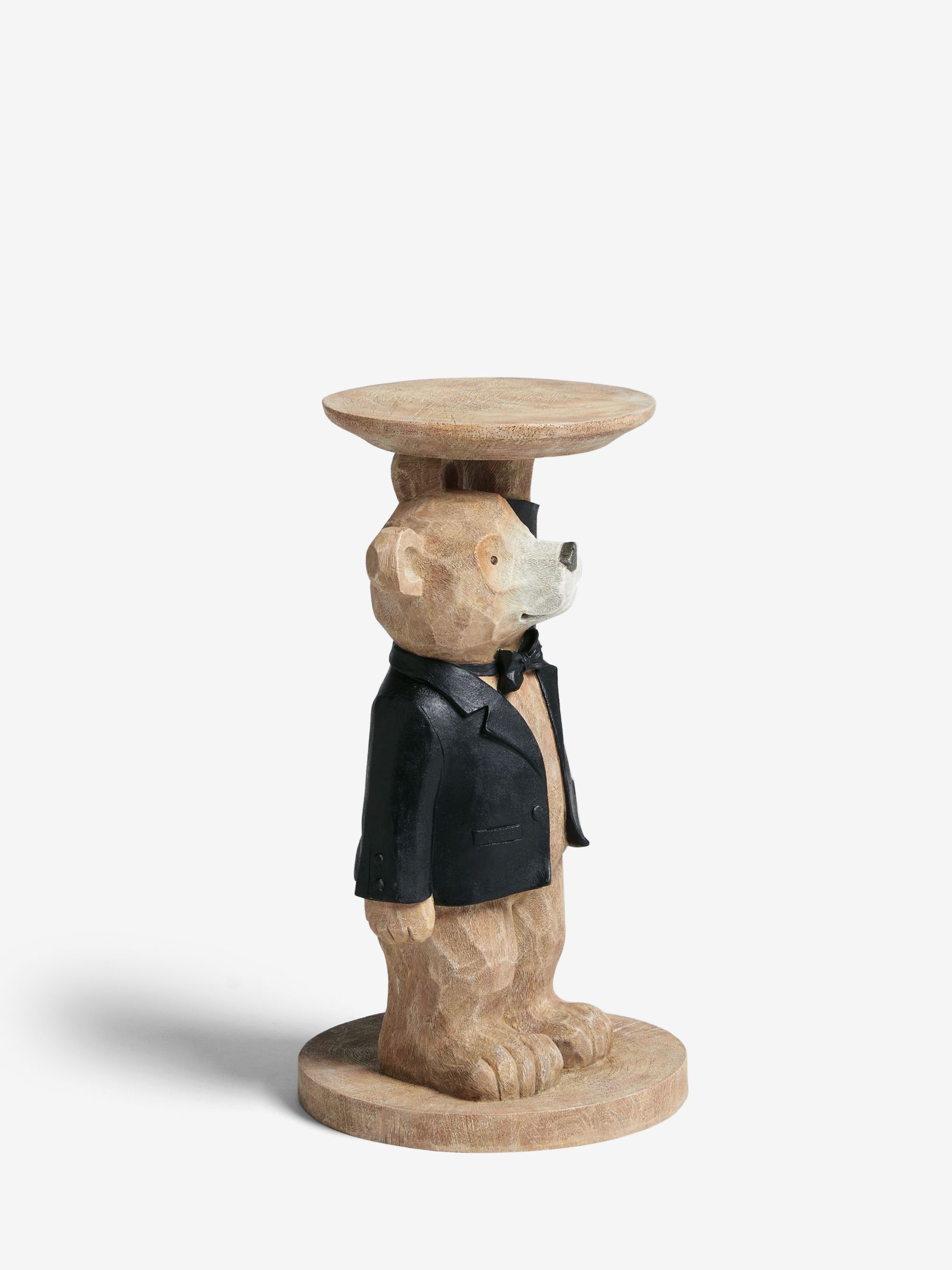 Buy Black Butler Bear Resin Side Table from the Next UK online shop