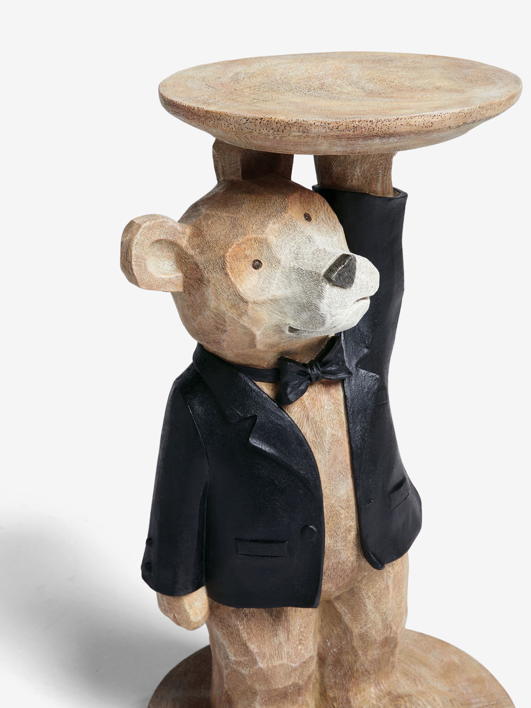 Buy Black Butler Bear Resin Side Table from the Next UK online shop