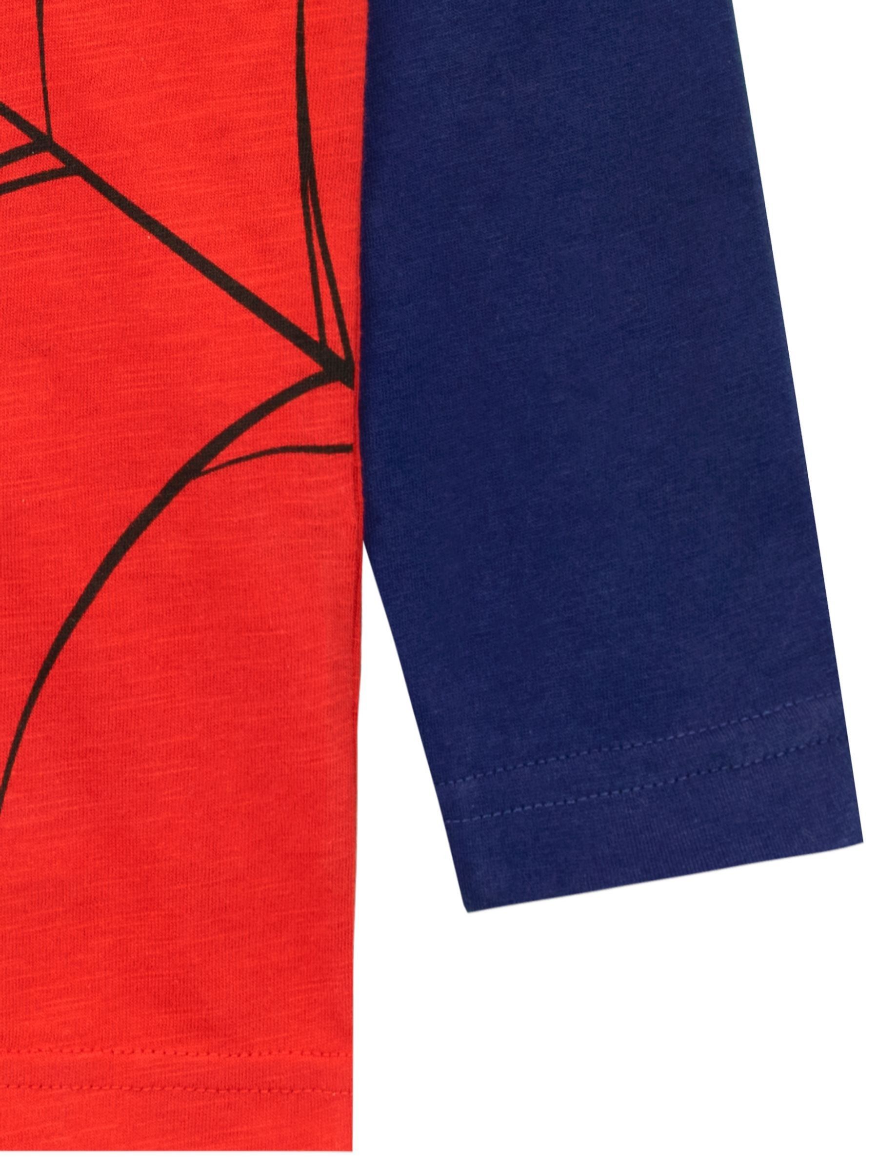 Buy Character Red Spiderman Long Sleeve 100% Cotton Top from the Next ...