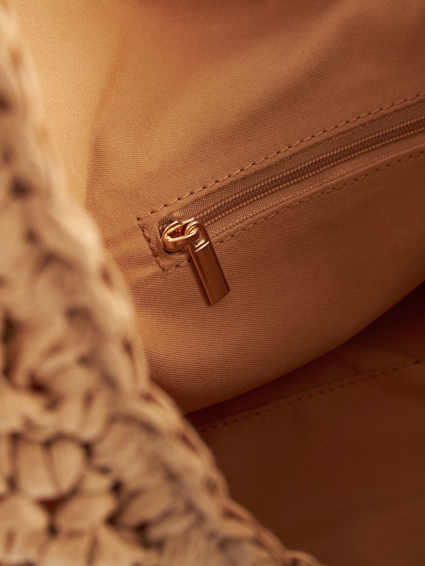 Buy Neutral Straw Effect Shopper Bag from the Next UK online shop