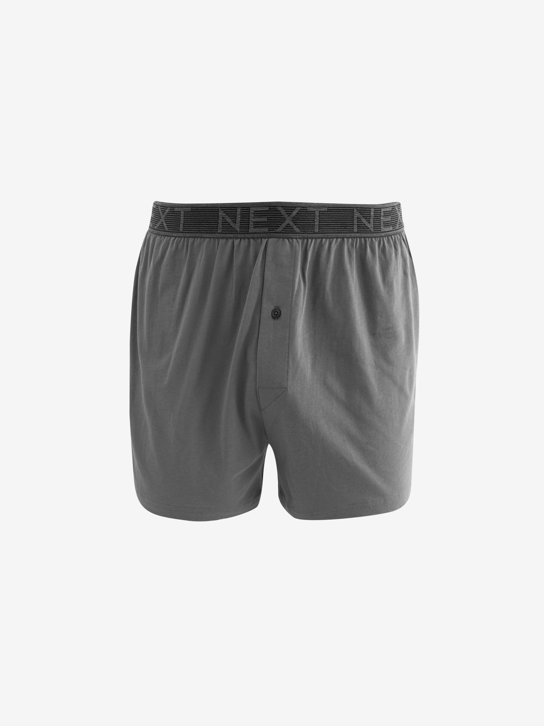 Buy Grey 10 pack Loose Fit Boxers from the Next UK online shop