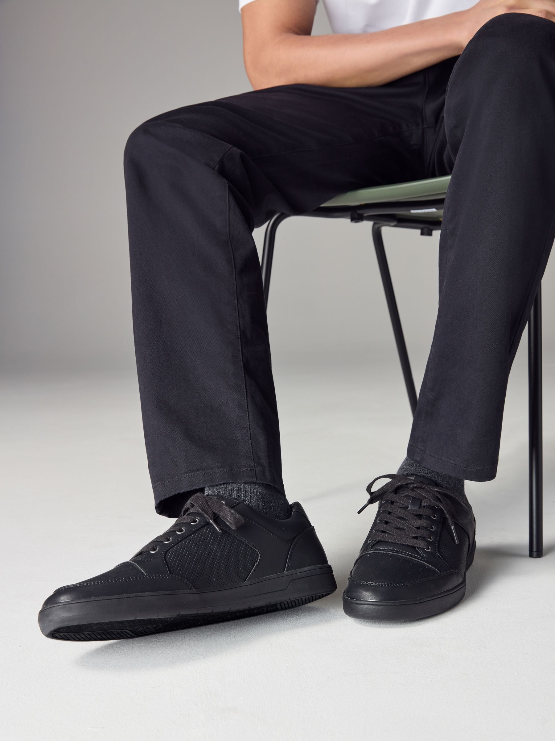Buy Black Smart Casual Trainers from the Next UK online shop