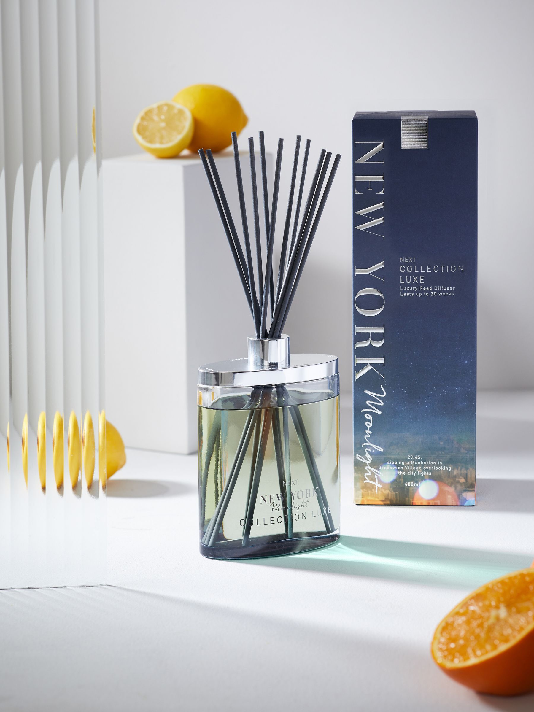 Buy Moonlight Amber & Jasmine Collection Luxe New York 400ml Diffuser ...