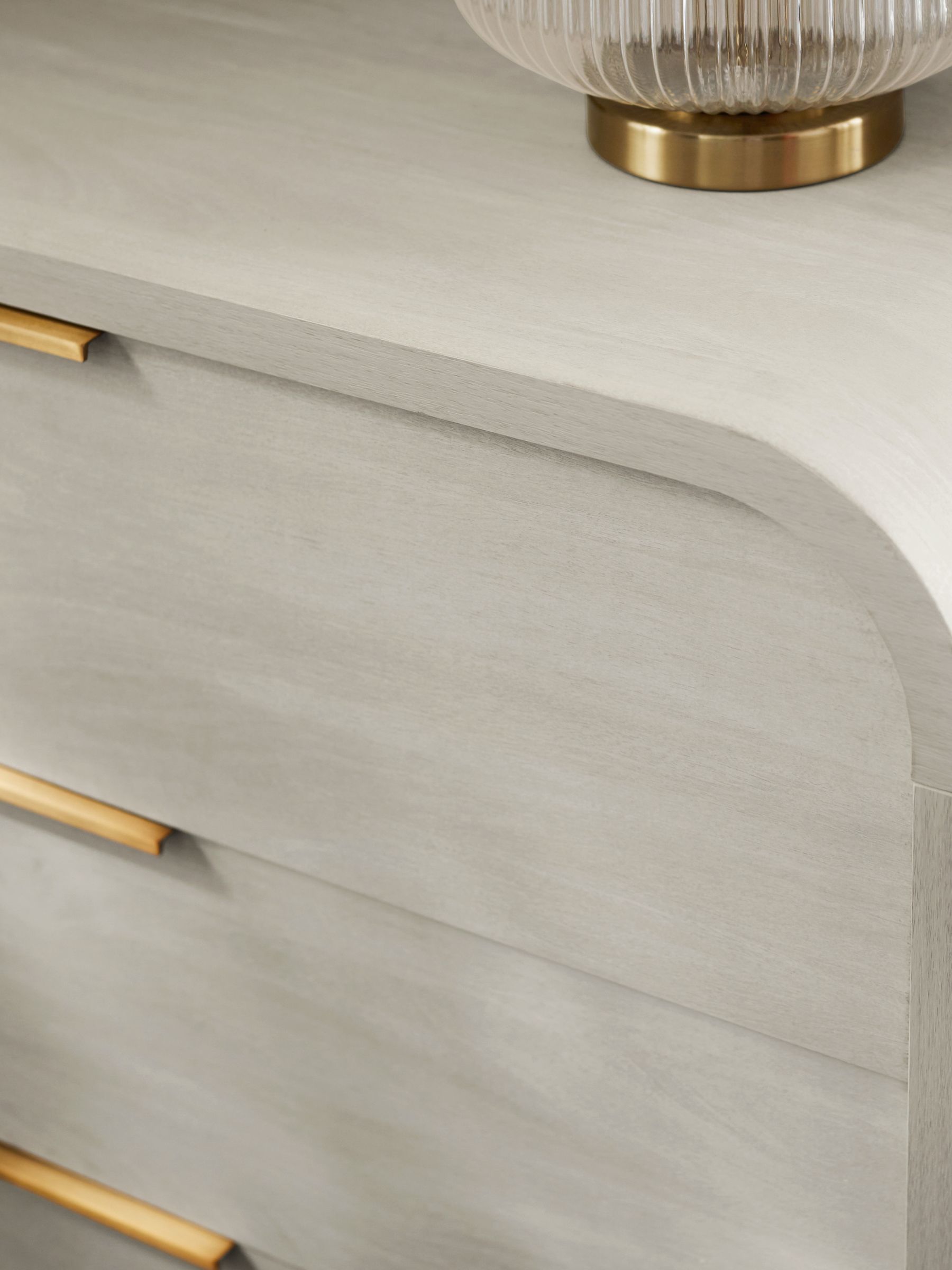 Buy Light Natural Mia Oak Effect 3 Drawer Chest of Drawers from the ...