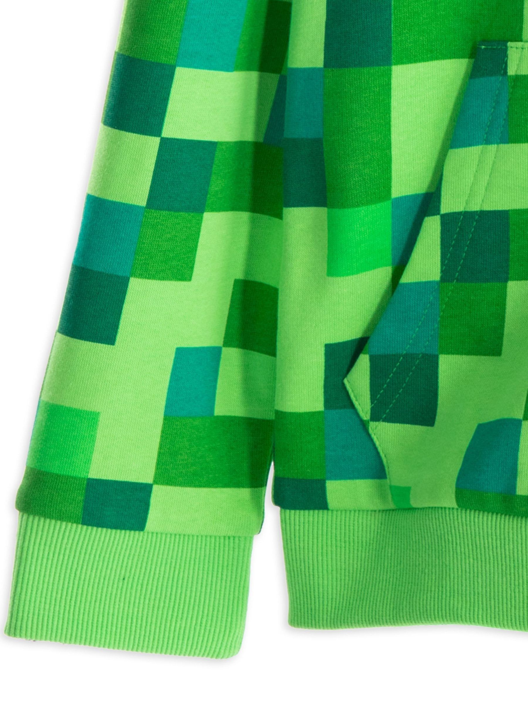 Buy Vanilla Underground Green 100% Cotton Minecraft Boys Creeper ...